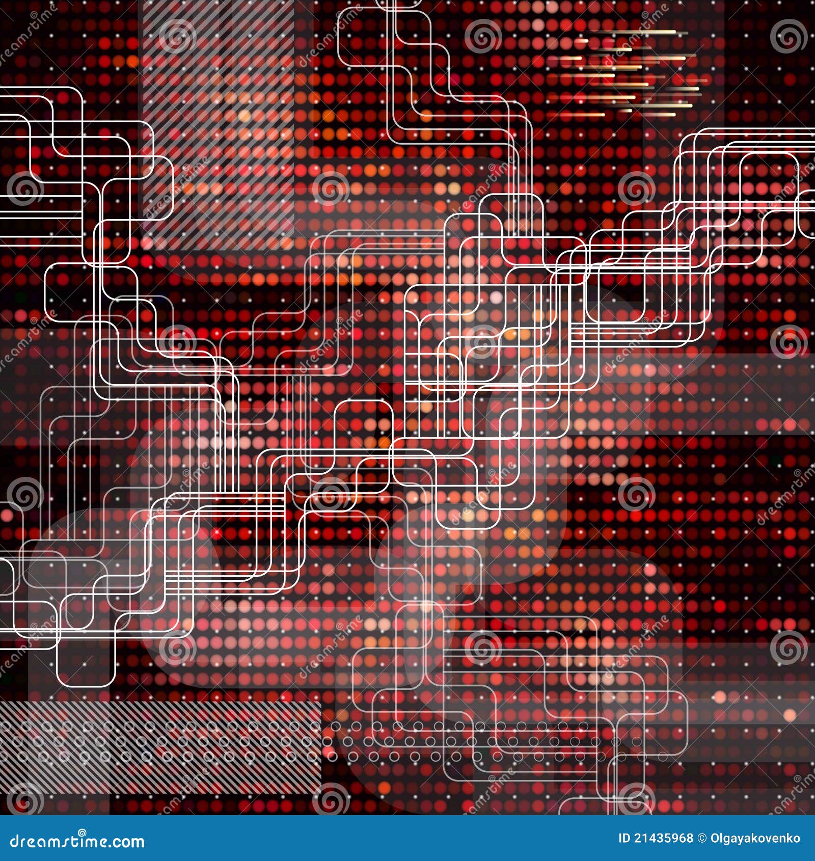 Abstract Digital Background. Abstract Red. Stock Vector - Illustration ...