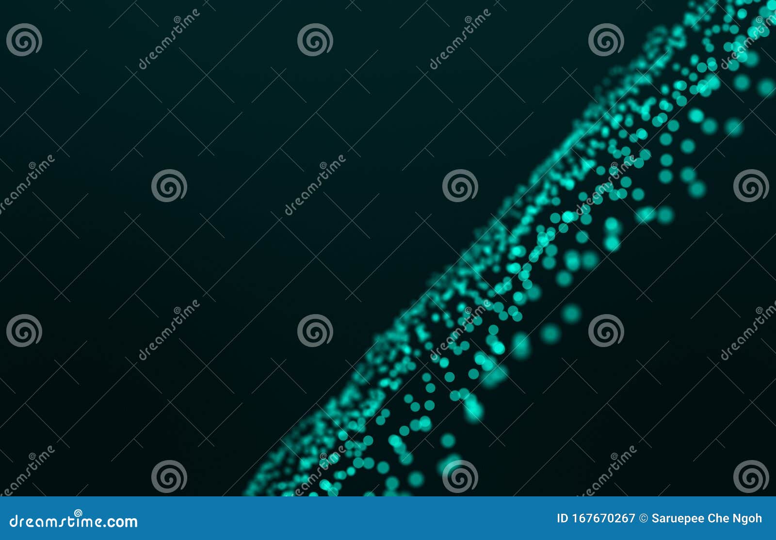 Abstract Digital Background. Big Data Visualization. Network Connection Structure. Science ...
