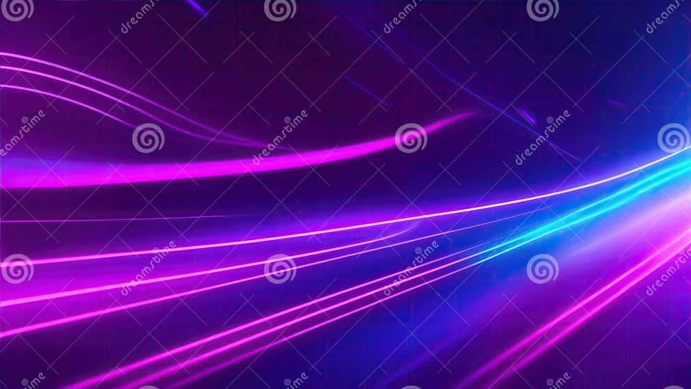 Abstract Digital Background With Binary Code Flowing Through A Network