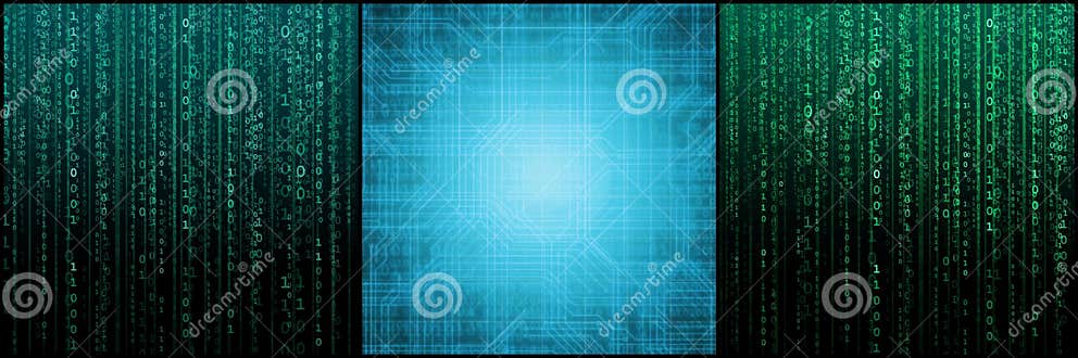 Abstract Digital Background with Binary Code. Hackers, Darknet, Virtual ...