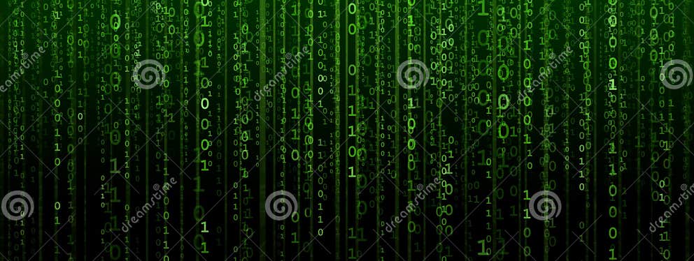 Abstract Digital Background with Binary Code. Hackers, Darknet, Virtual ...