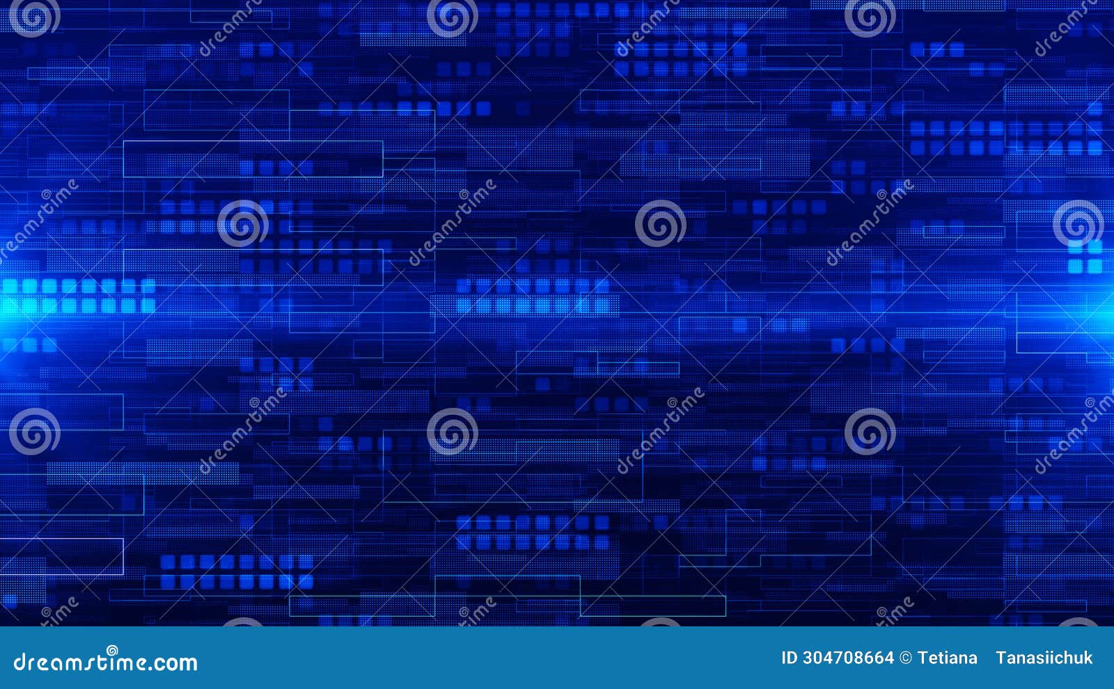 Abstract Digital Background. Data Flow Information. Big Data ...