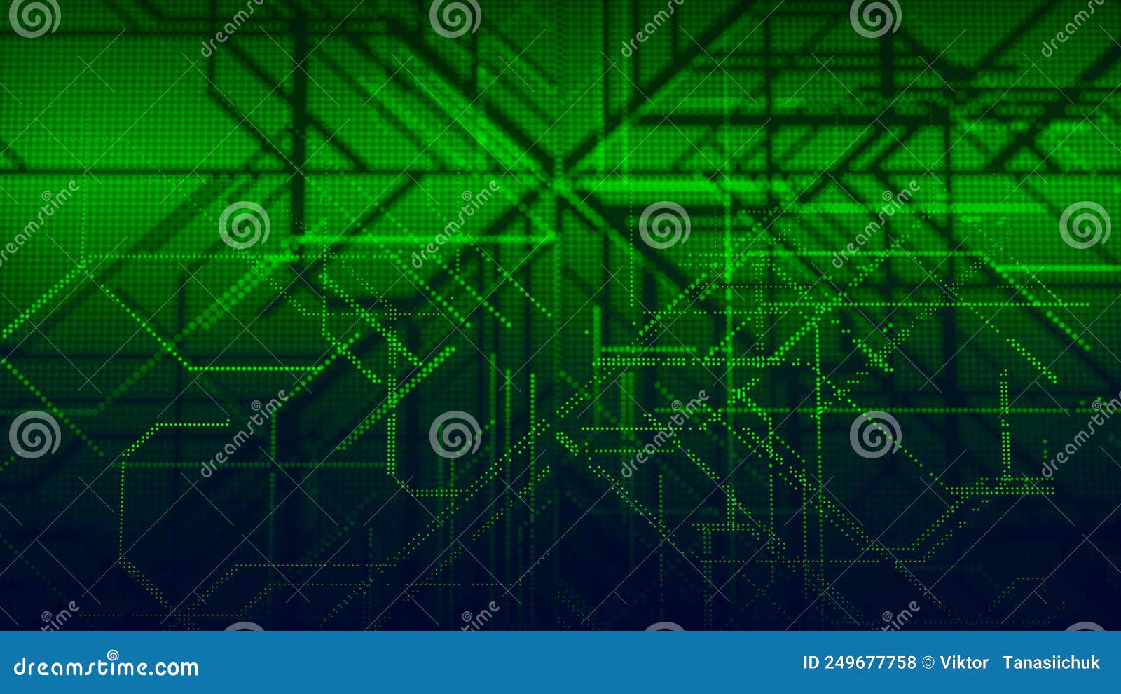 Abstract Digital Background. Data Flow Information. Concept of Digital ...