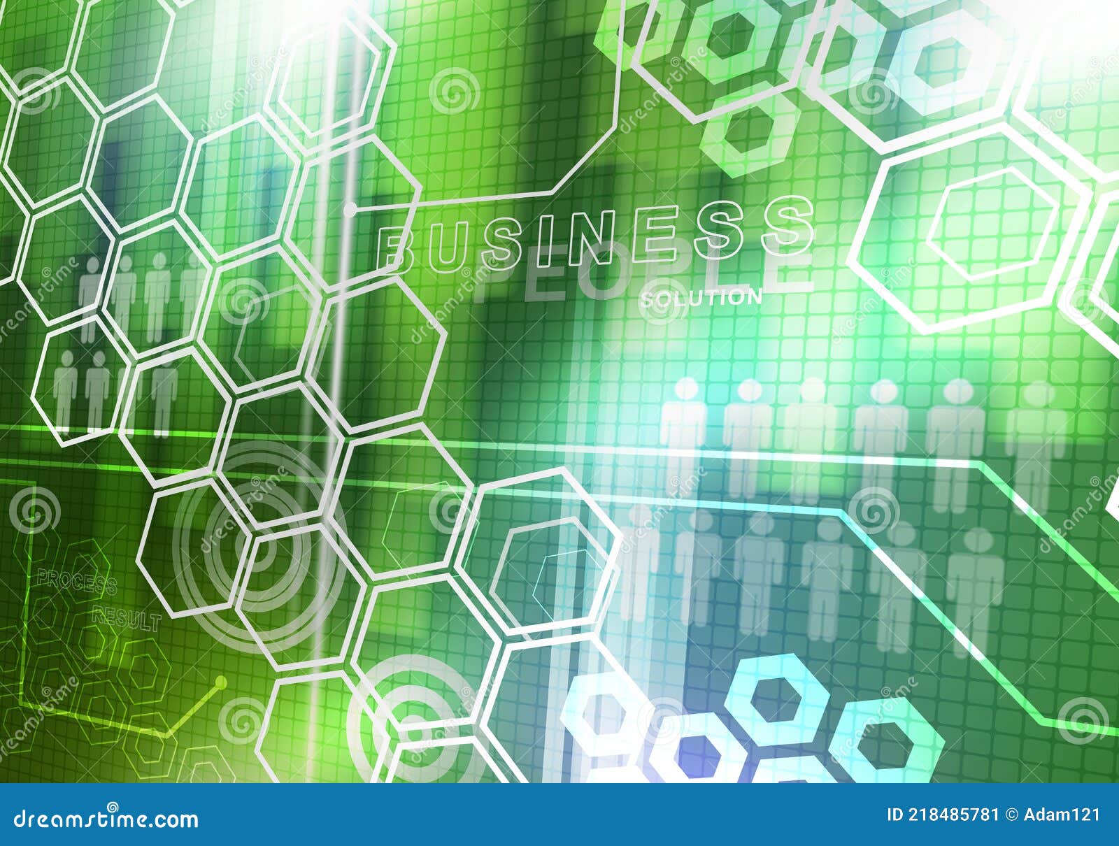 Abstract Digital Background, Demonstrates the Business Concept Stock ...