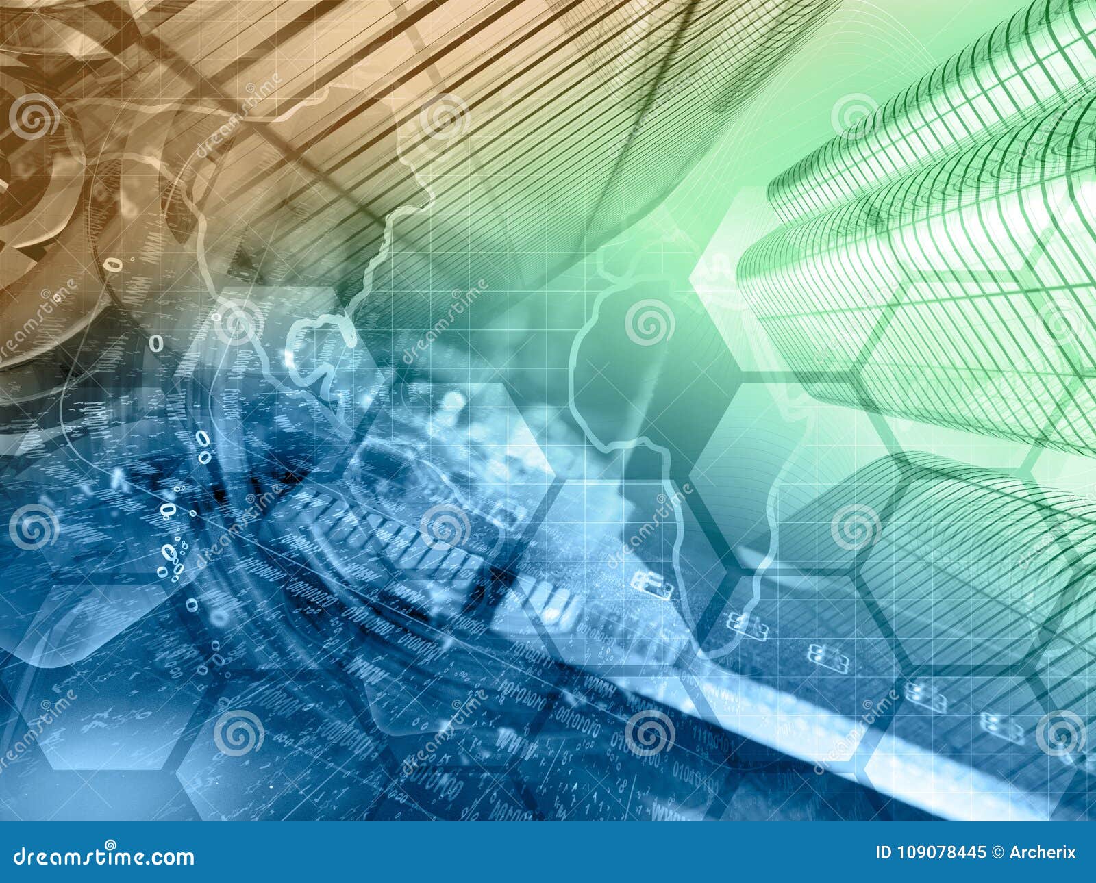 Digital background stock image. Image of information - 109078445