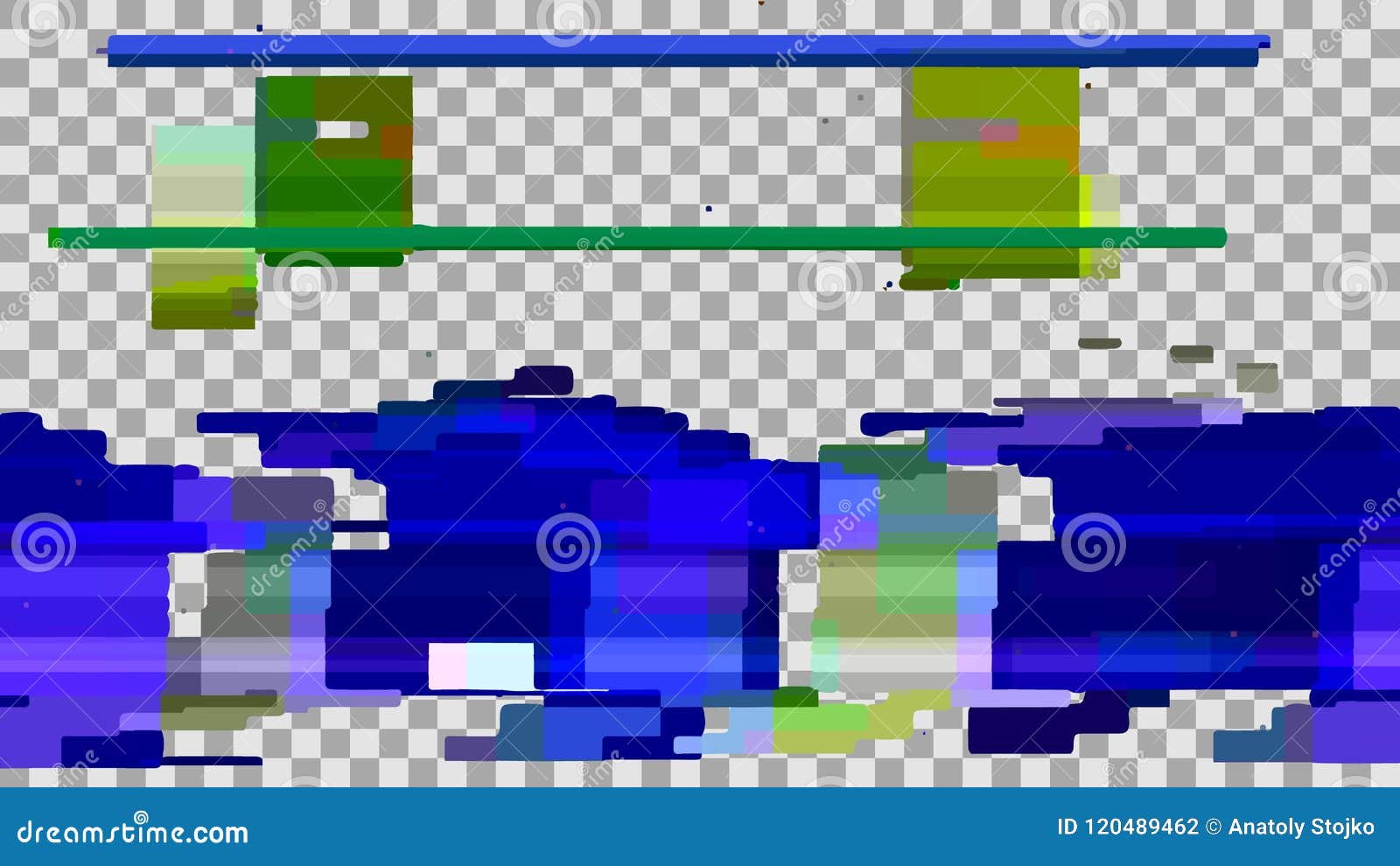 Abstract Digital Background Glitch. Technology Design and Style. Stock ...