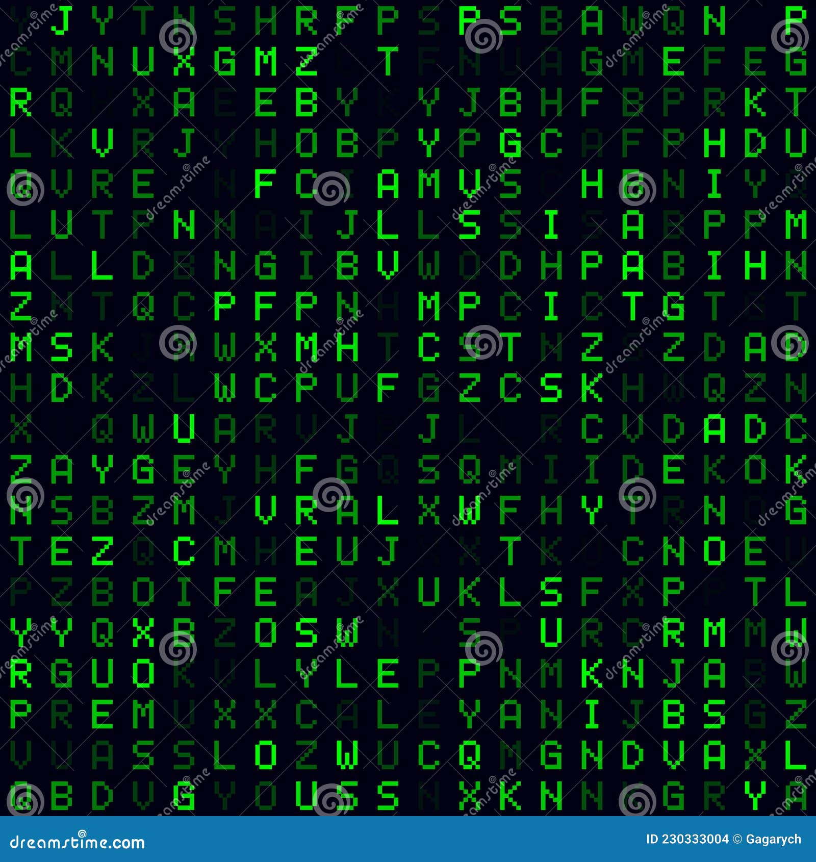 Abstract Digital Background. Stock Vector - Illustration of create ...