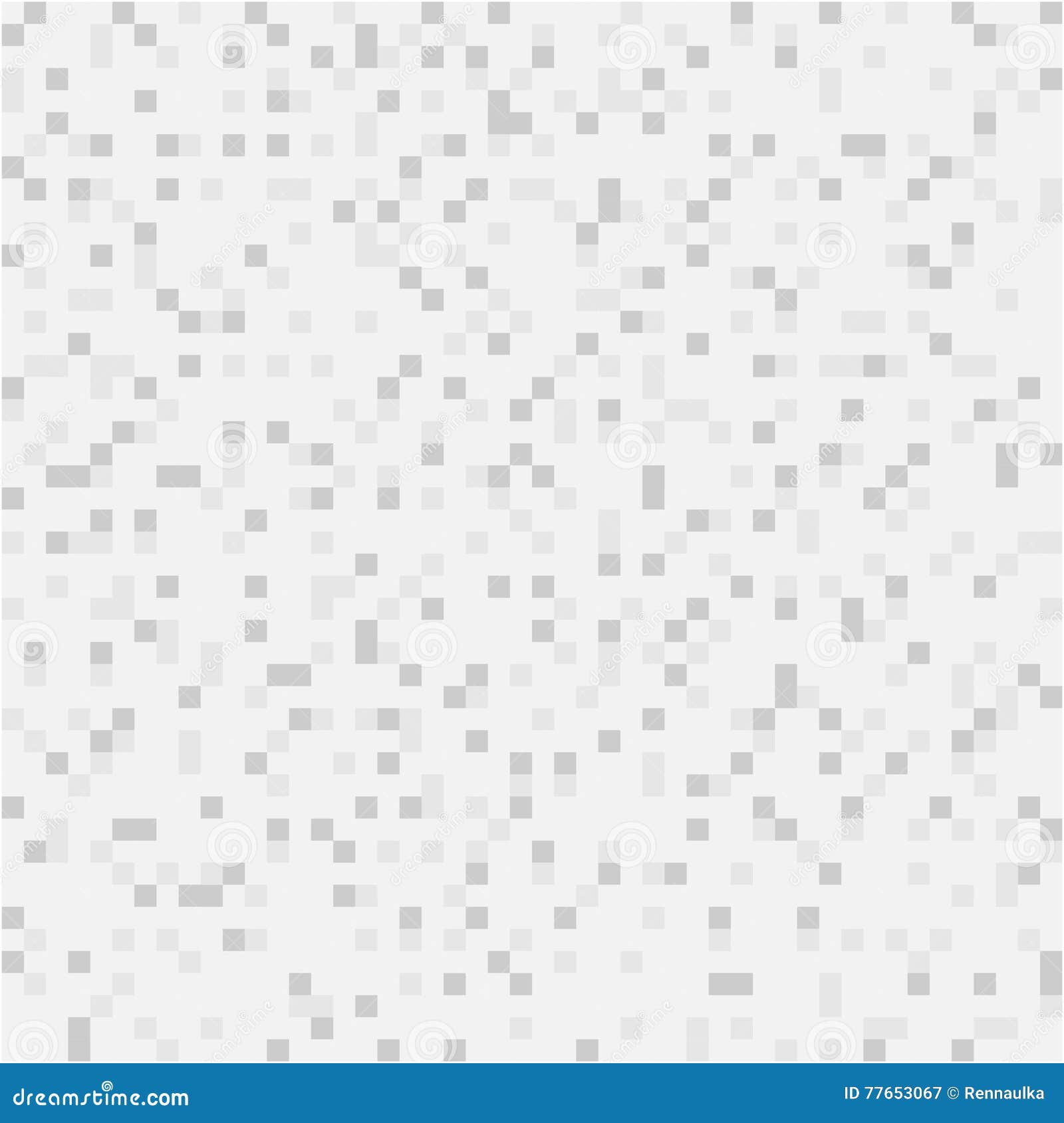 Abstract Digital Background of Grey Pixels, Square Design Stock Vector ...