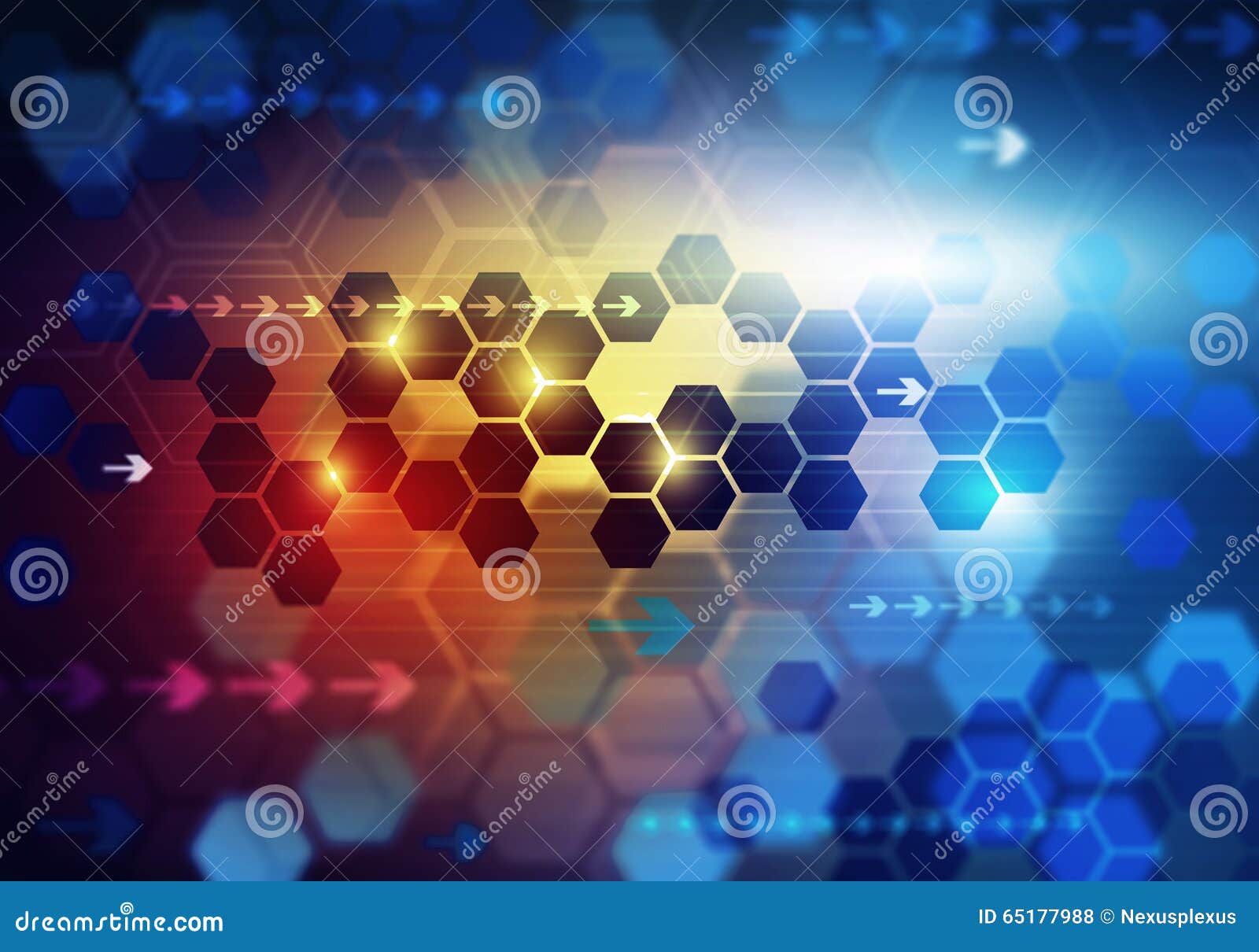 Abstract Digital Background Stock Illustration - Illustration of light ...