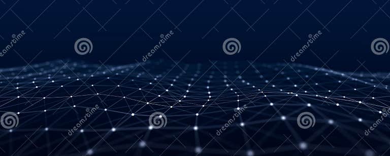 Abstract Digital Background Science Technology Networks Big Data Link ...