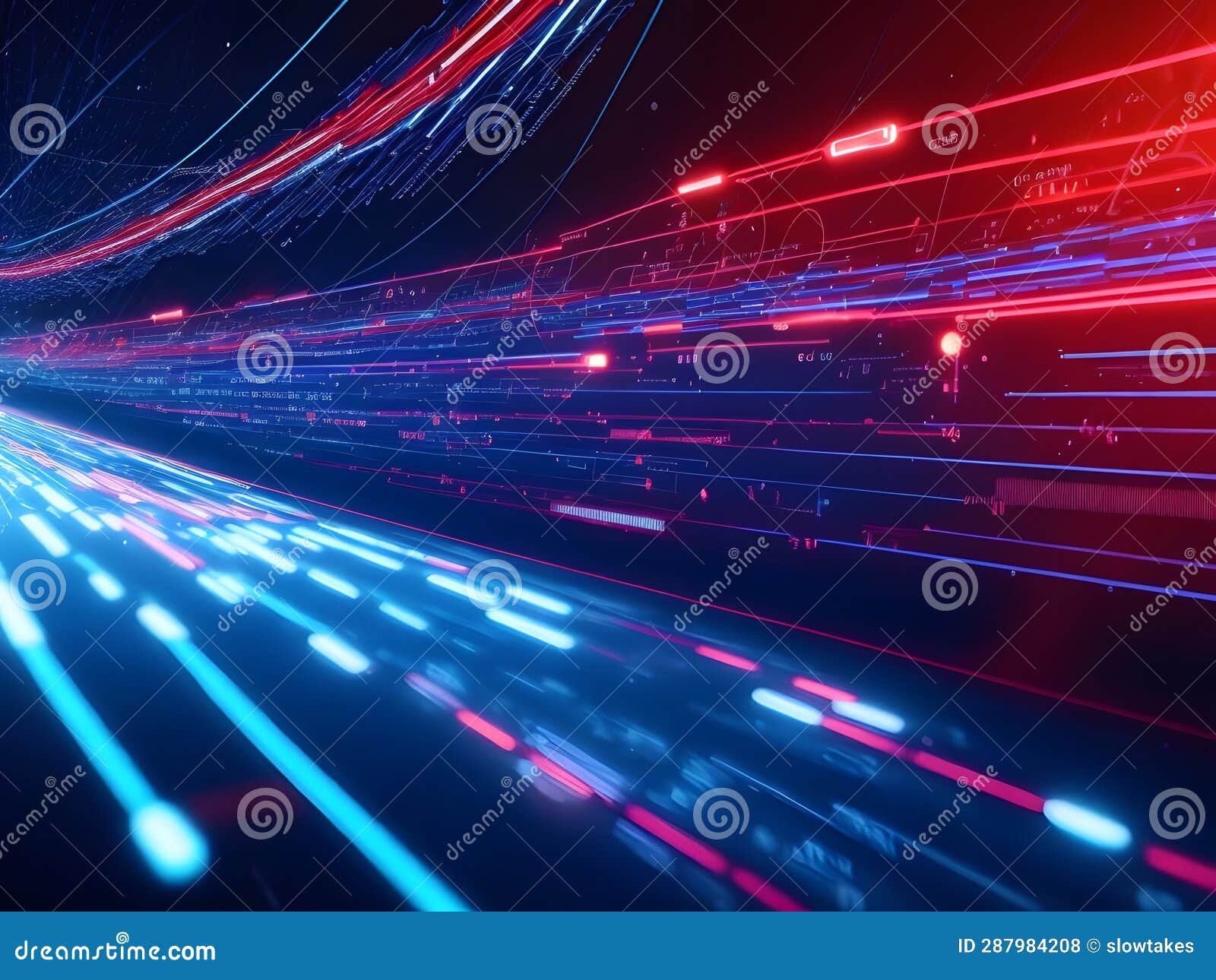 Abstract Digital Background For Tech Envision A World Driven By Binary Code Immersed In Coding