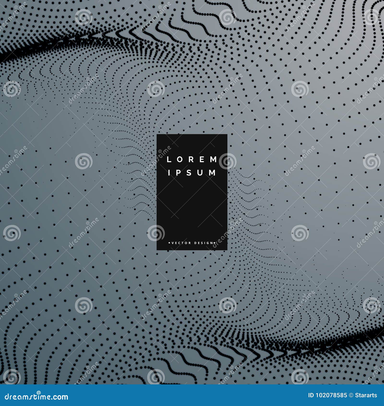 Abstract Digital Background Dots Mesh Stock Vector - Illustration of ...