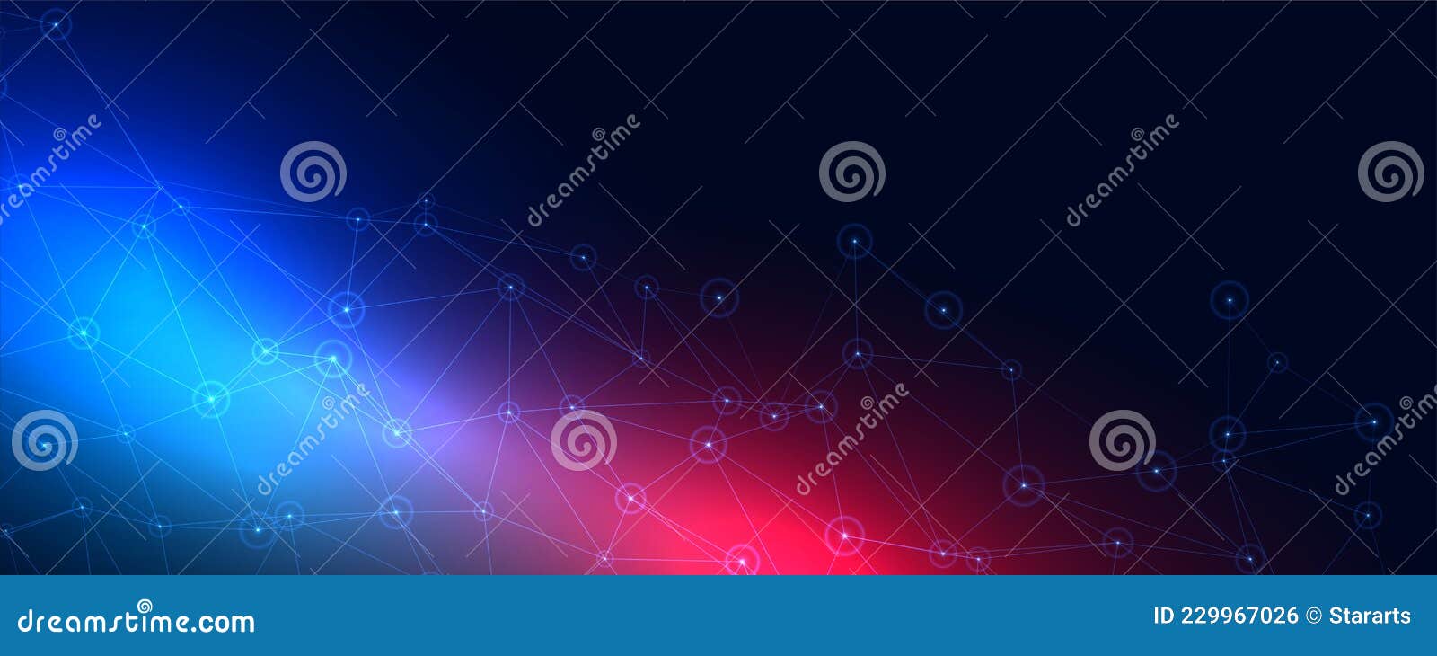 Abstract Digital Banner with Wire Mesh Stock Vector - Illustration of ...