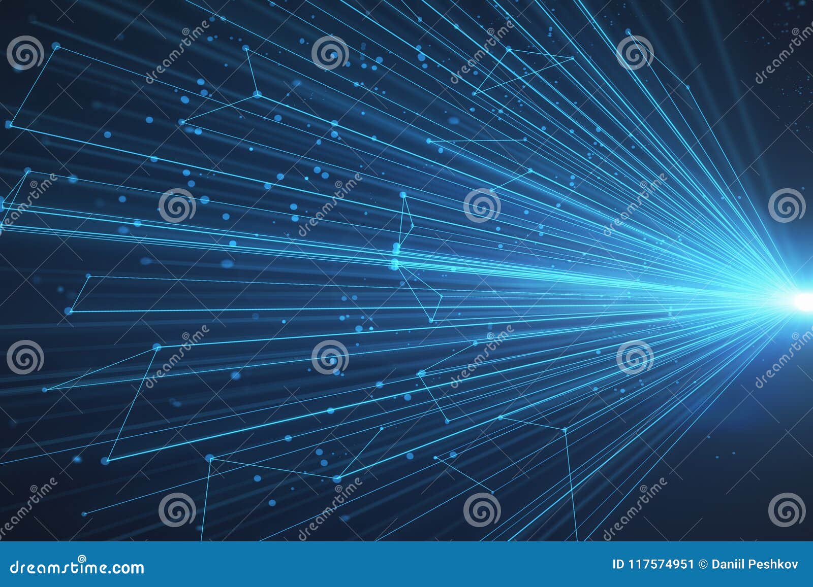 Abstract blue ray backdrop stock illustration. Illustration of ...