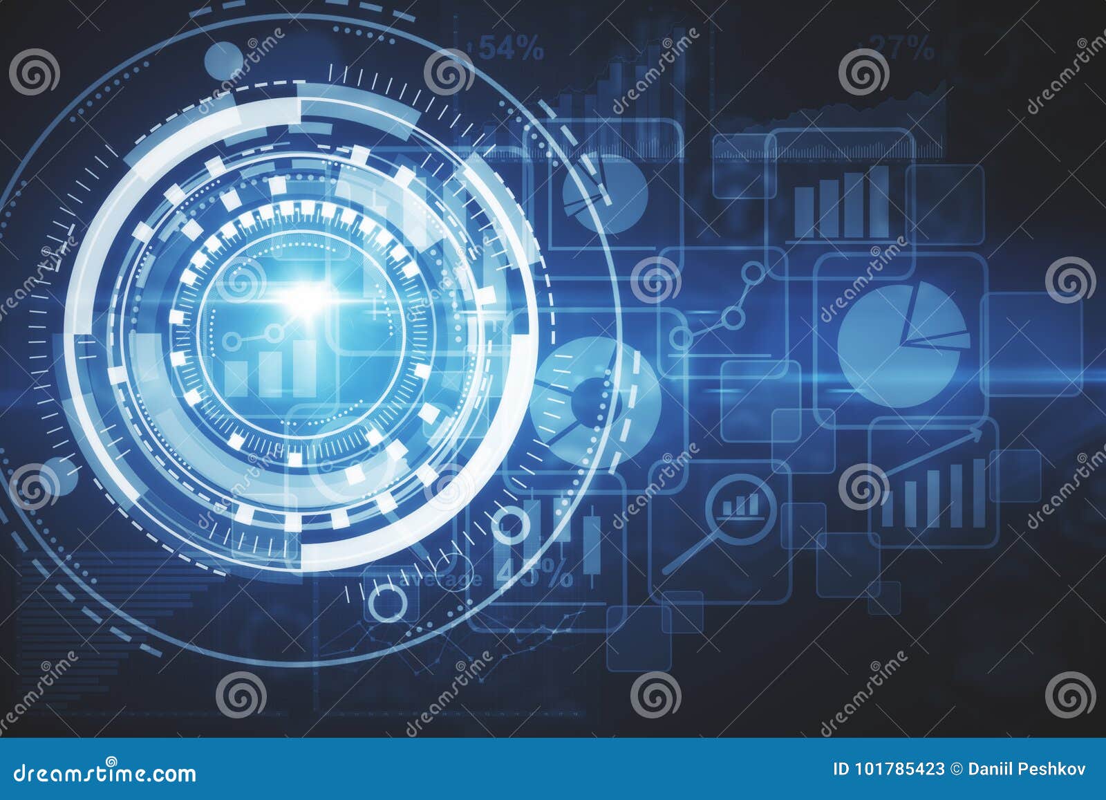 Interface concept stock illustration. Illustration of diagram - 101785423