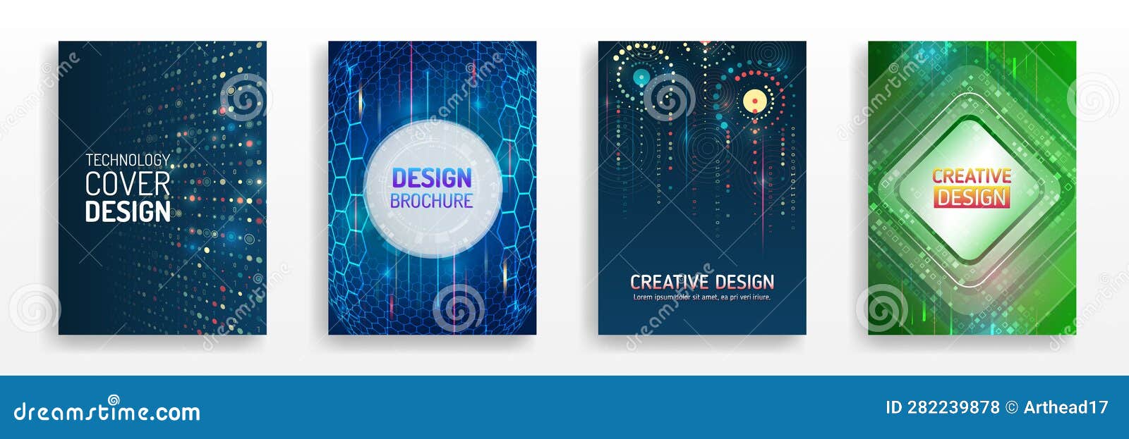 Abstract Digital Certificate, High-tech Layout for Presentation ...