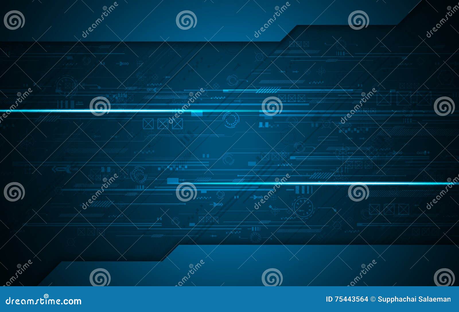 Abstract Digital Circuit Texture Pattern Technology Innovation Concept ...