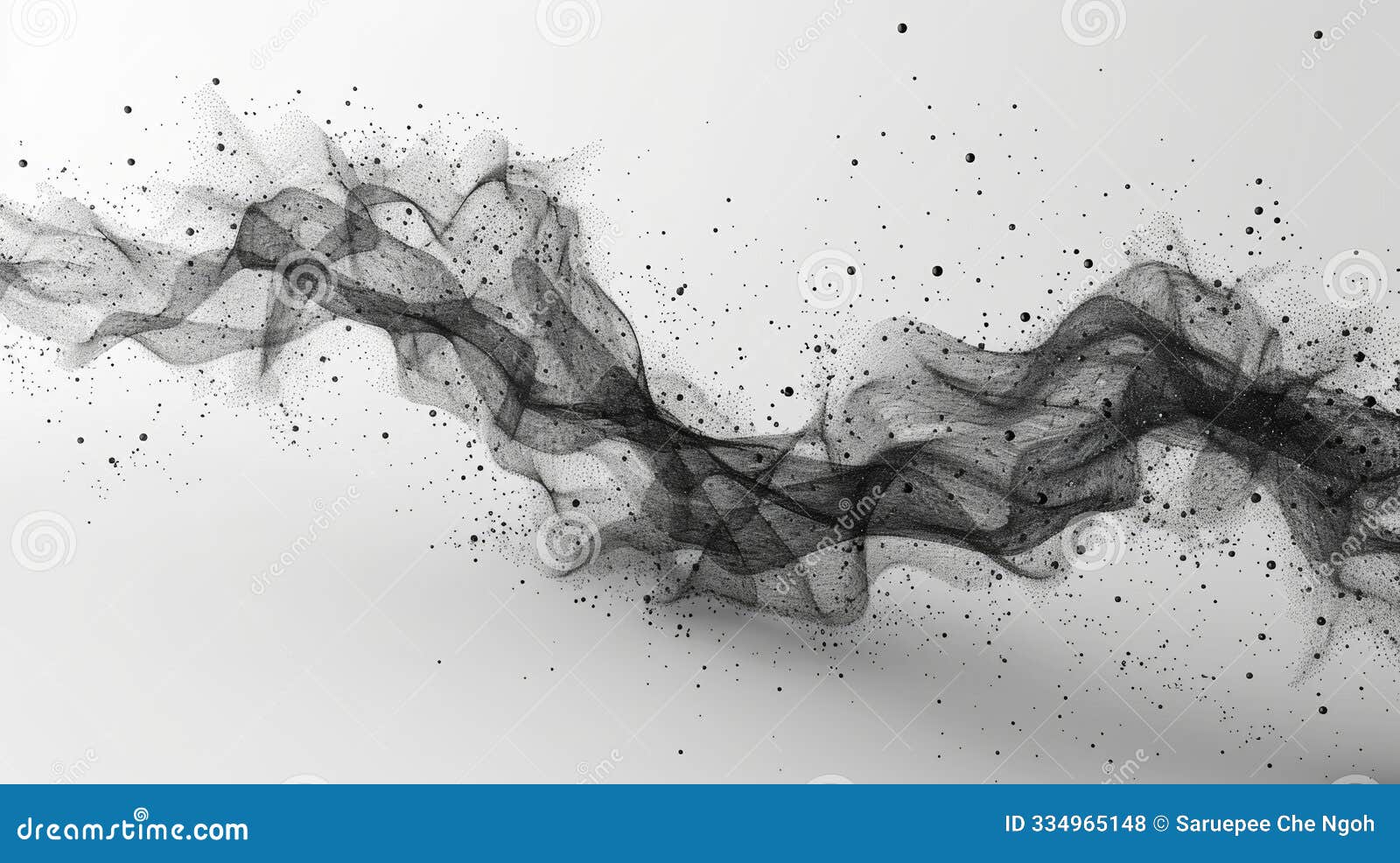 Abstract Digital Communication Points Technological Background Network Connection Structure