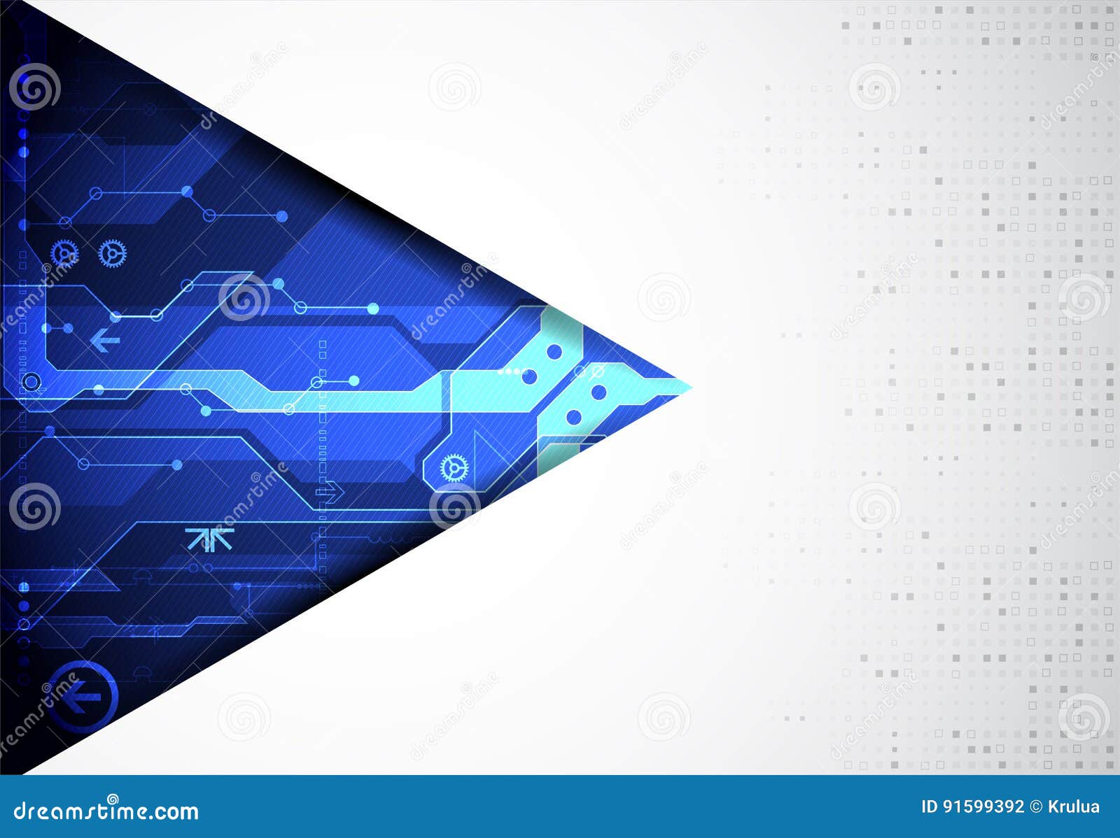 Abstract Digital Communication Technology Background. Stock ...