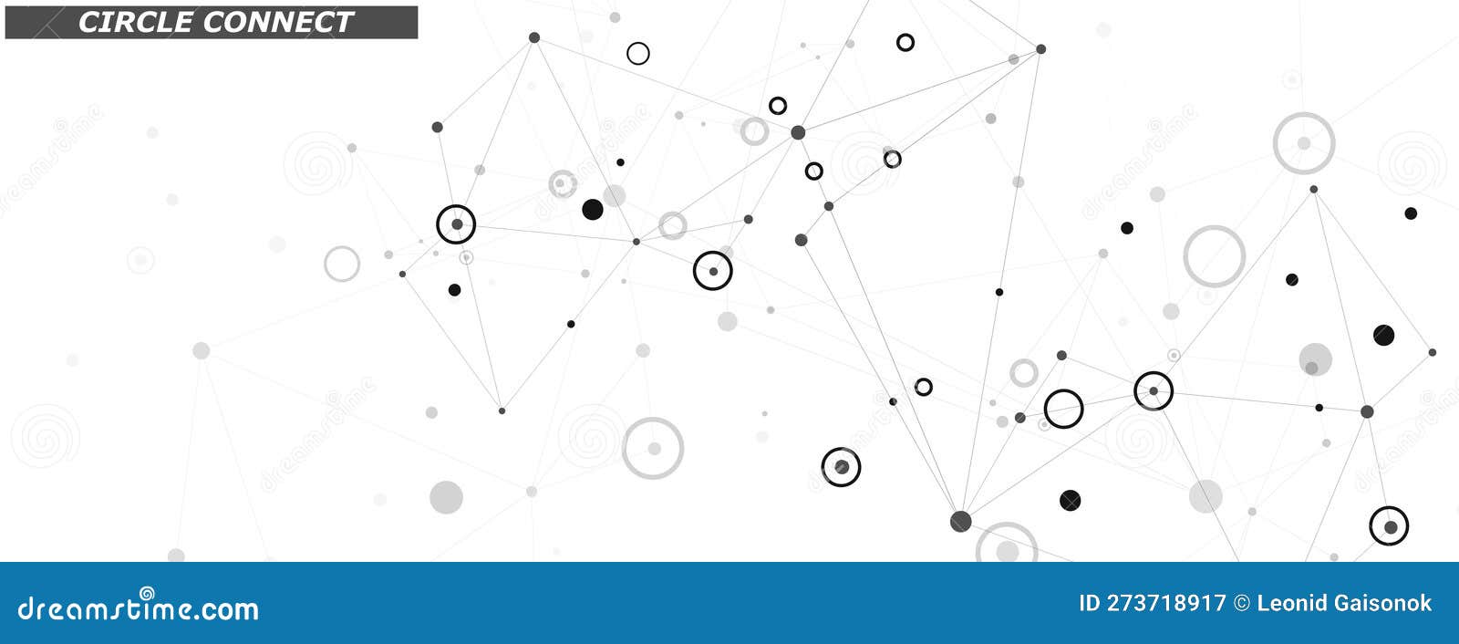 Abstract Digital Connection for Concept Design. World Communication ...