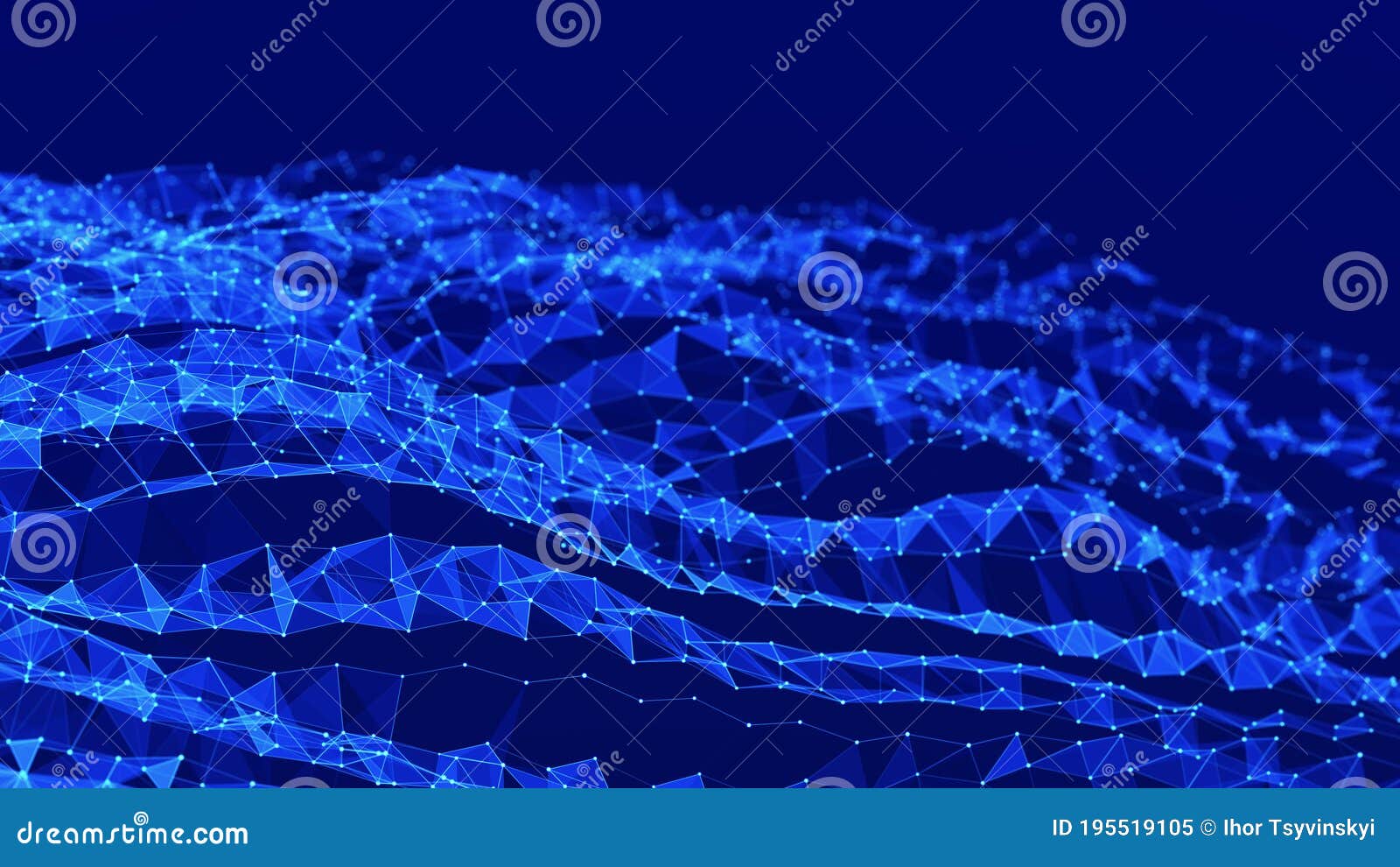 Abstract Digital Connection Dots. Technology Background. Network Connection Structure. Plexus ...