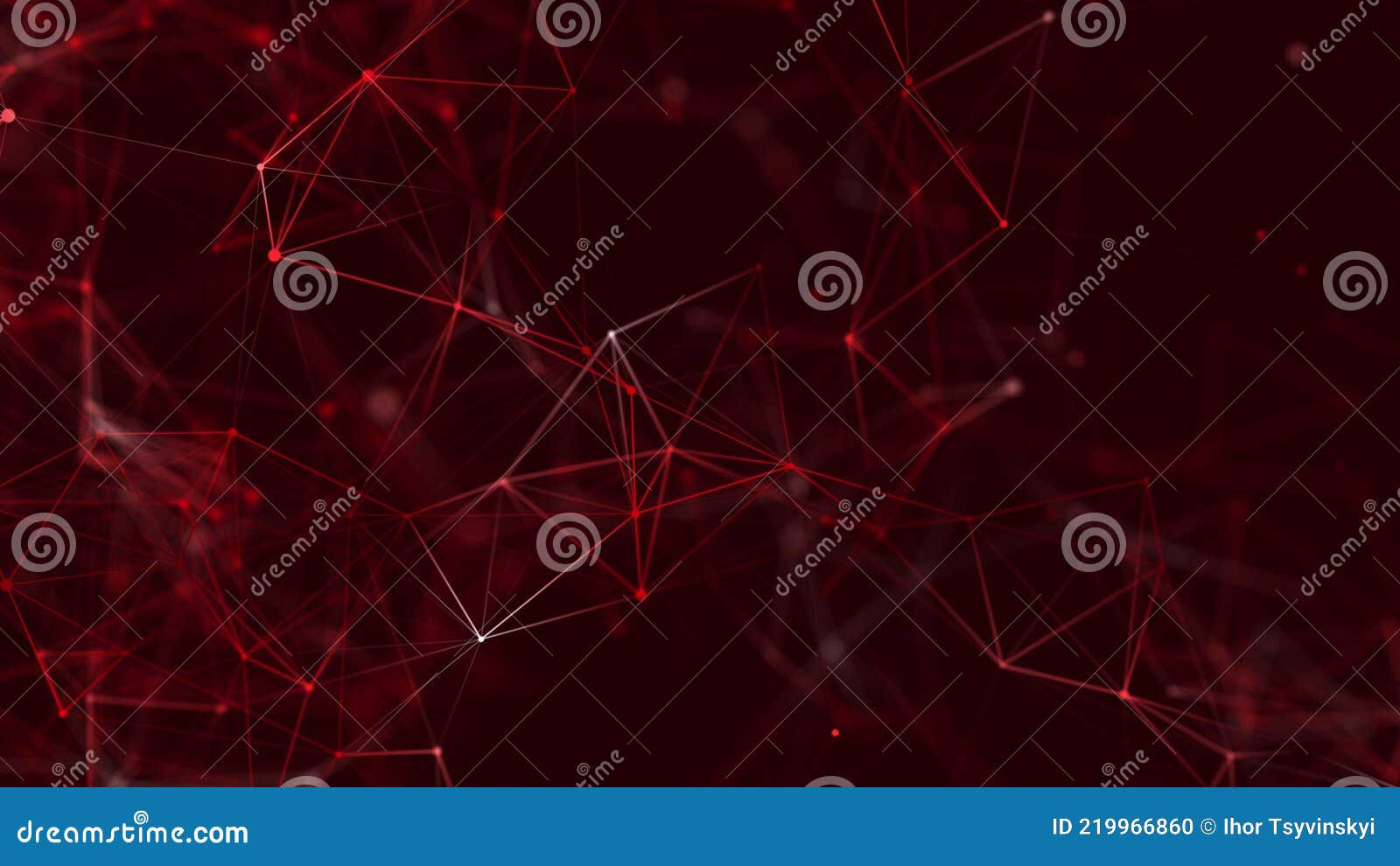 Abstract Digital Connection Dots. Technology Background. Network Connection Structure. Plexus ...