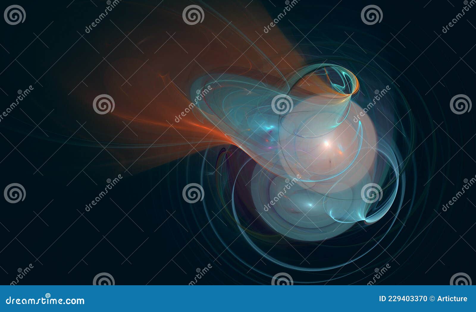 Set Of Spheres With Waves In Different Color Variants With Shadow In 3d ...