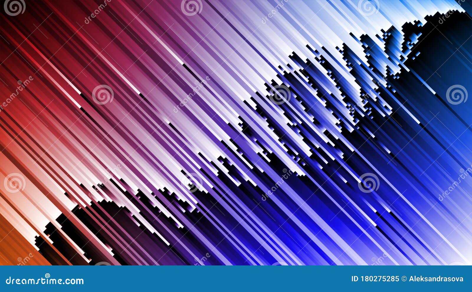 Glitch Damage Cards. Noise Defect Distortion Frame Posters, Abstract No ...