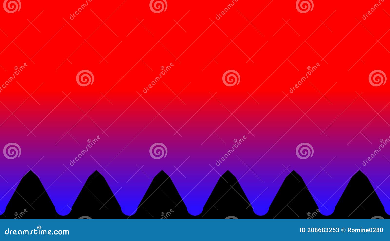 Abstract Digital Design Multiple Color Blend Pattern Background Stock ...