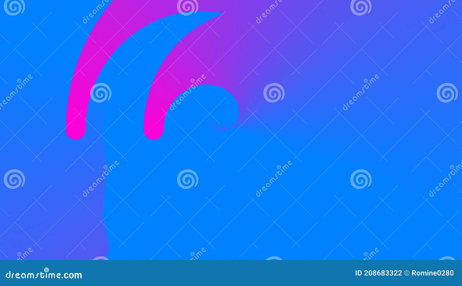 Abstract Digital Design Multiple Color Blend Pattern Background Stock ...