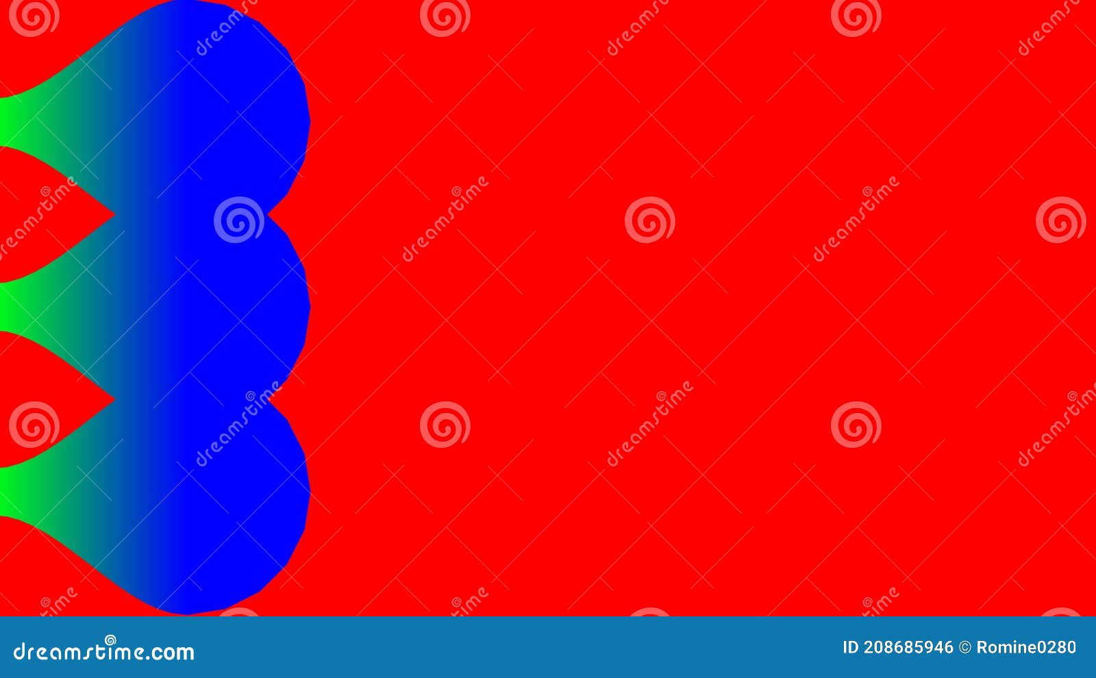 Abstract Digital Design Multiple Color Blend Pattern Background Stock ...