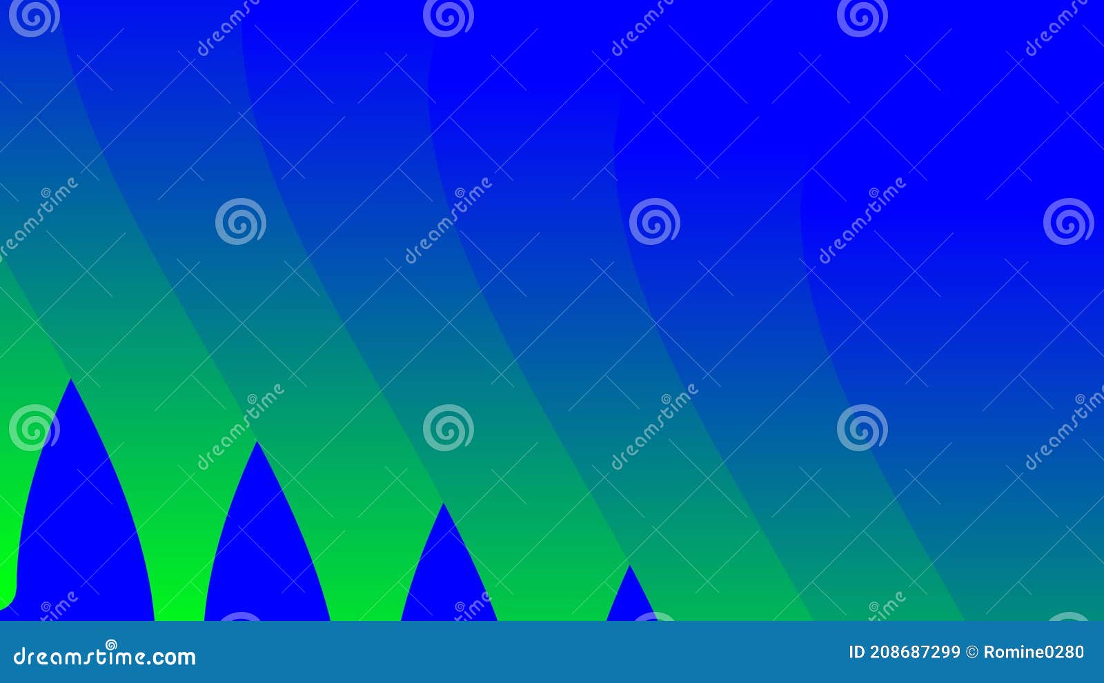 Abstract Digital Design Multiple Color Blend Pattern Background Stock ...