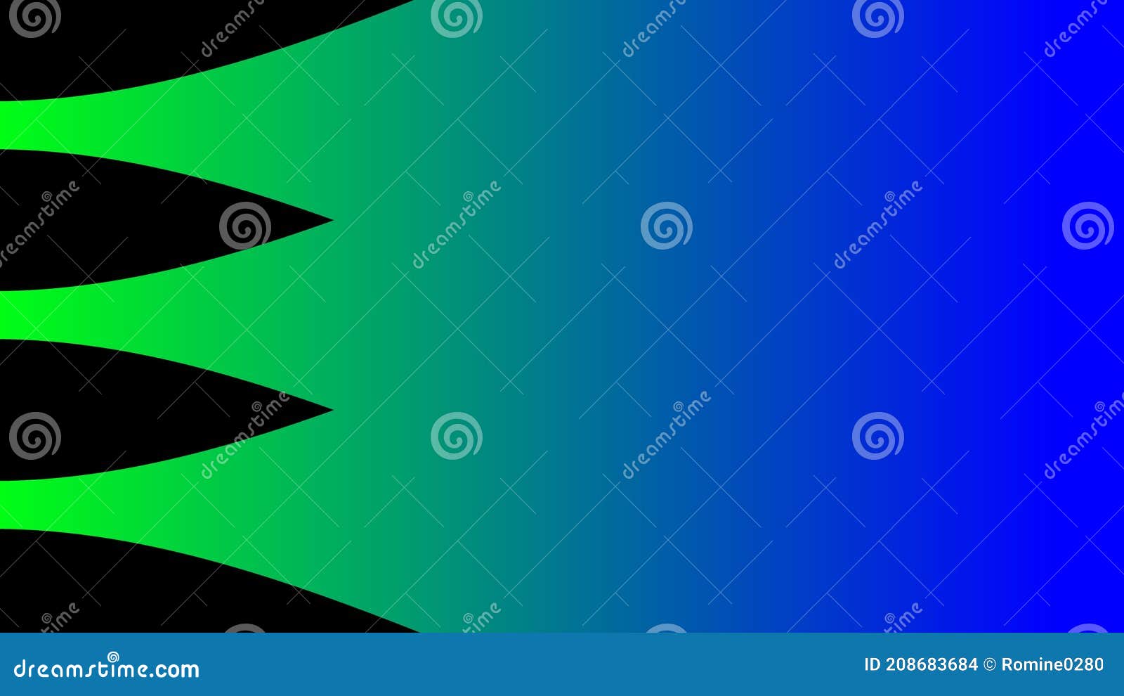 Abstract Digital Design Multiple Color Blend Pattern Background Stock ...