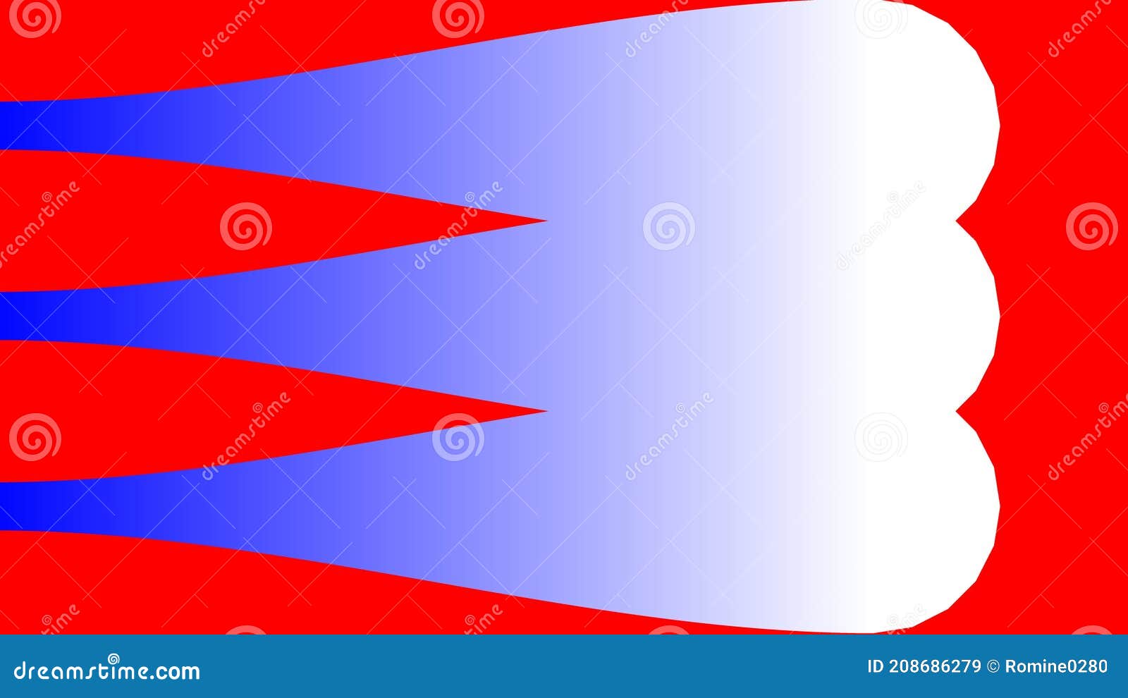 Abstract Digital Design Multiple Color Blend Pattern Background Stock ...