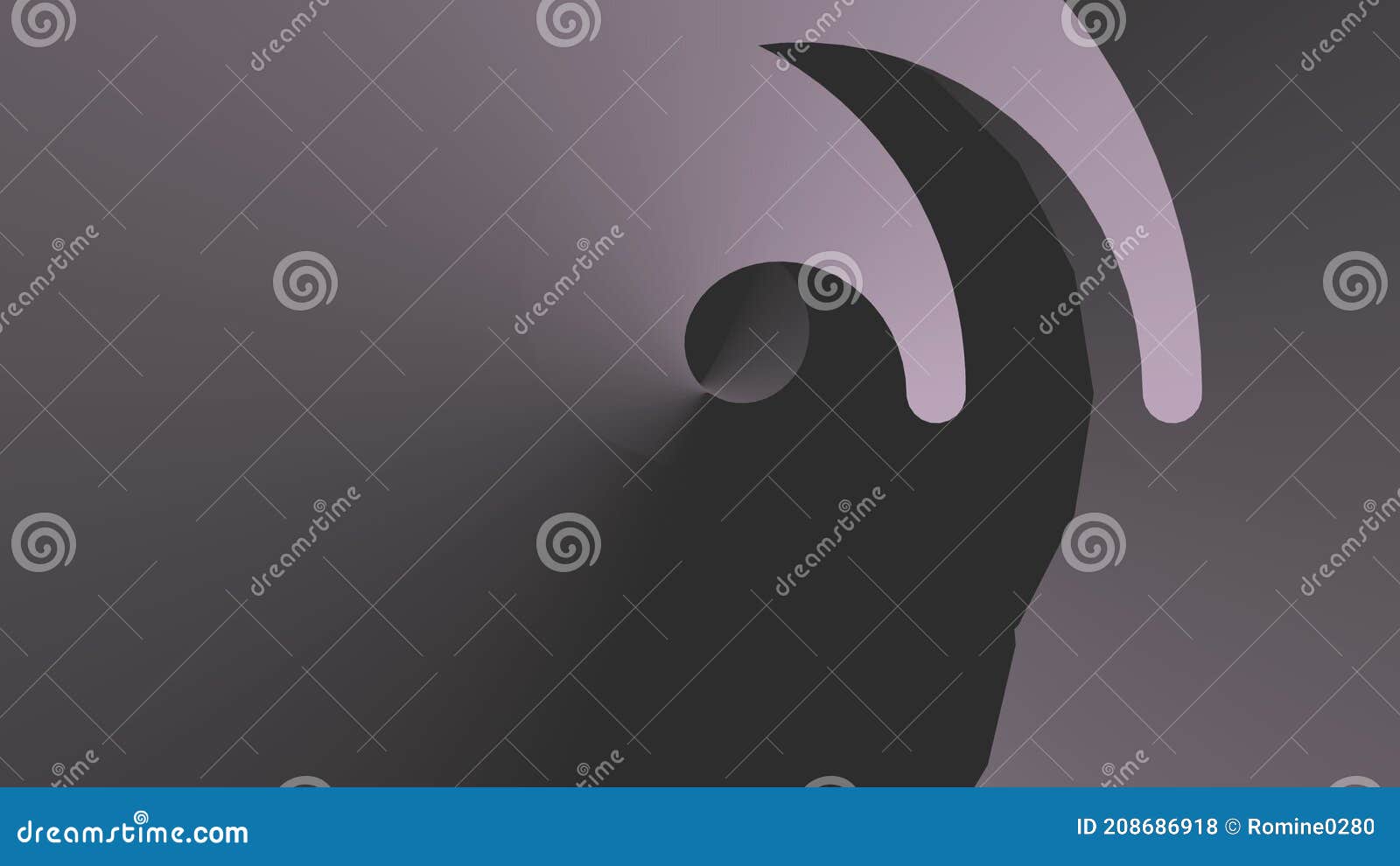 Abstract Digital Design Multiple Color Blend Pattern Background Stock ...