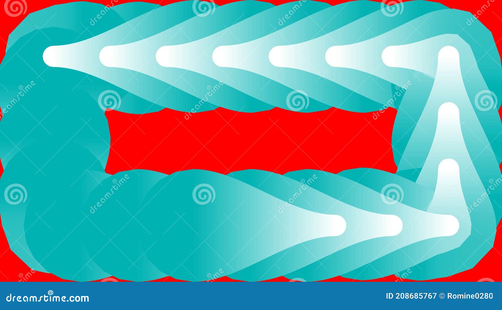 Abstract Digital Design Multiple Color Blend Pattern Background Stock ...