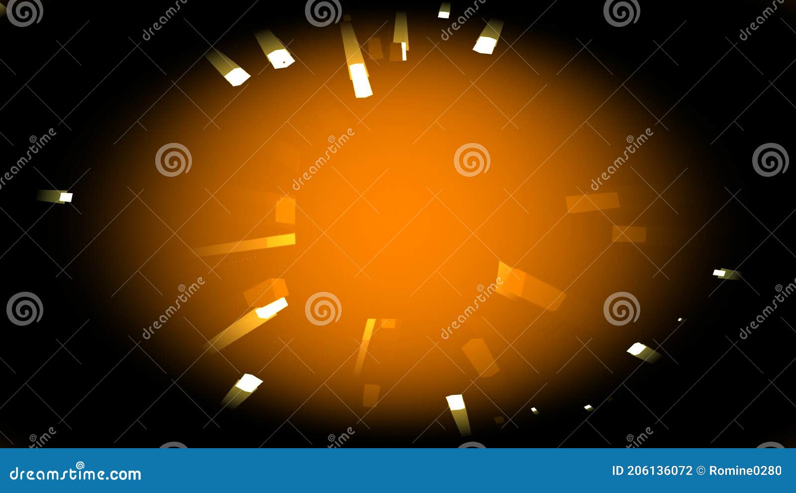Abstract Digital Design Multiple Color Particle Effect Stock ...