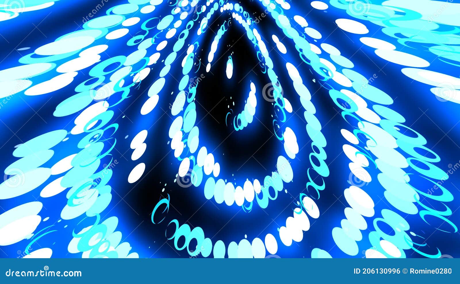 Abstract Digital Design Multiple Color Particle Effect Stock ...