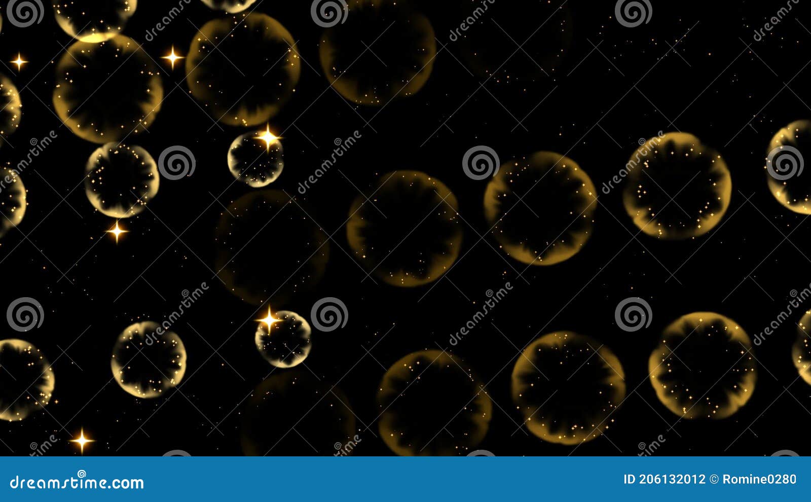 Abstract Digital Design Multiple Color Particle Effect Stock ...