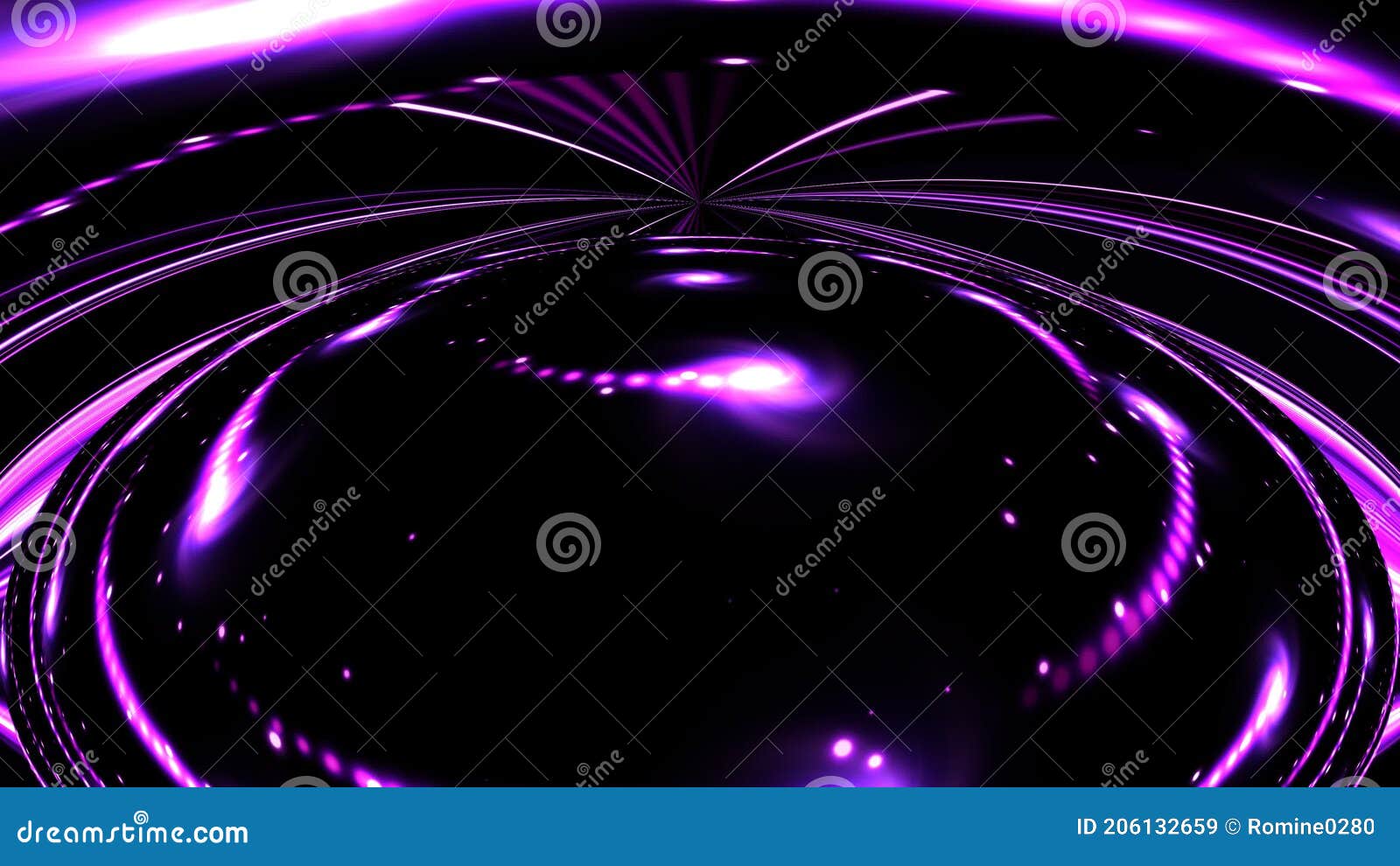 Abstract Digital Design Multiple Color Particle Effect Stock ...