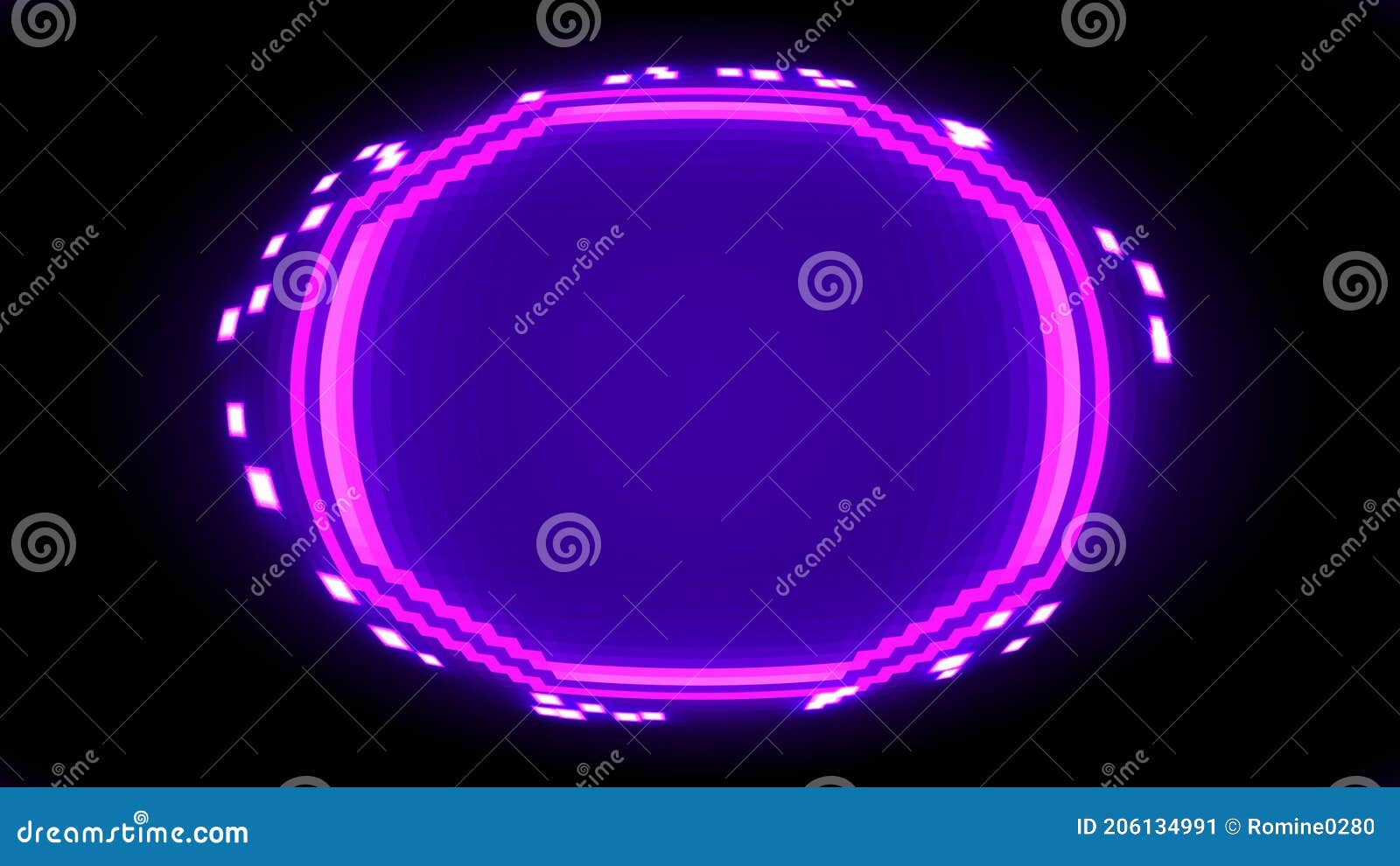 Abstract Digital Design Multiple Color Particle Effect Stock ...