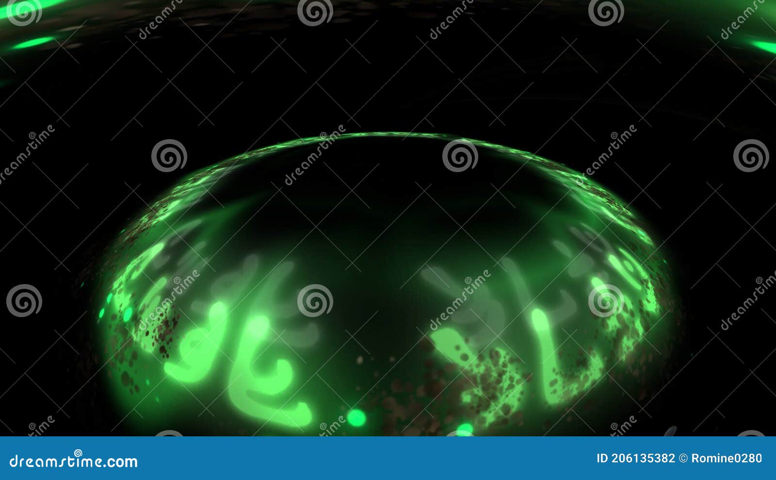 Abstract Digital Design Multiple Color Particle Effect Stock ...