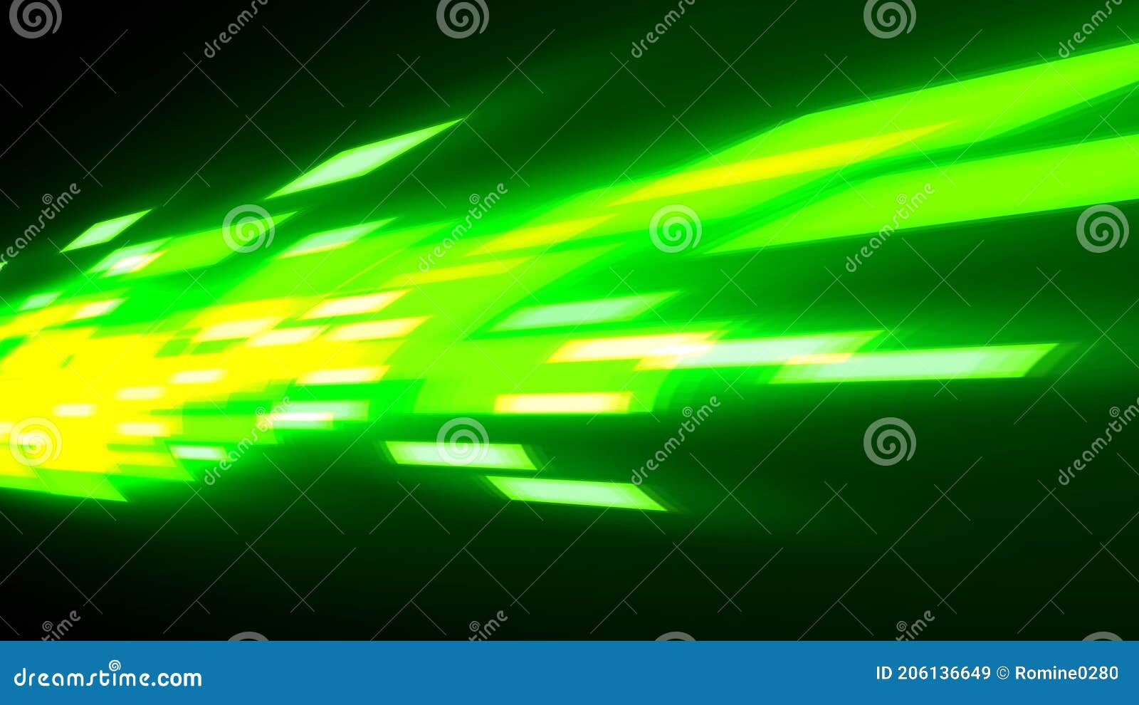 Abstract Digital Design Multiple Color Particle Effect Stock ...
