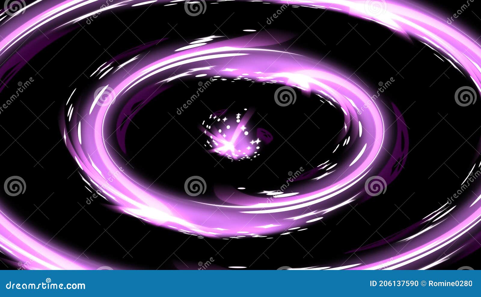 Abstract Digital Design Multiple Color Particle Effect Stock ...