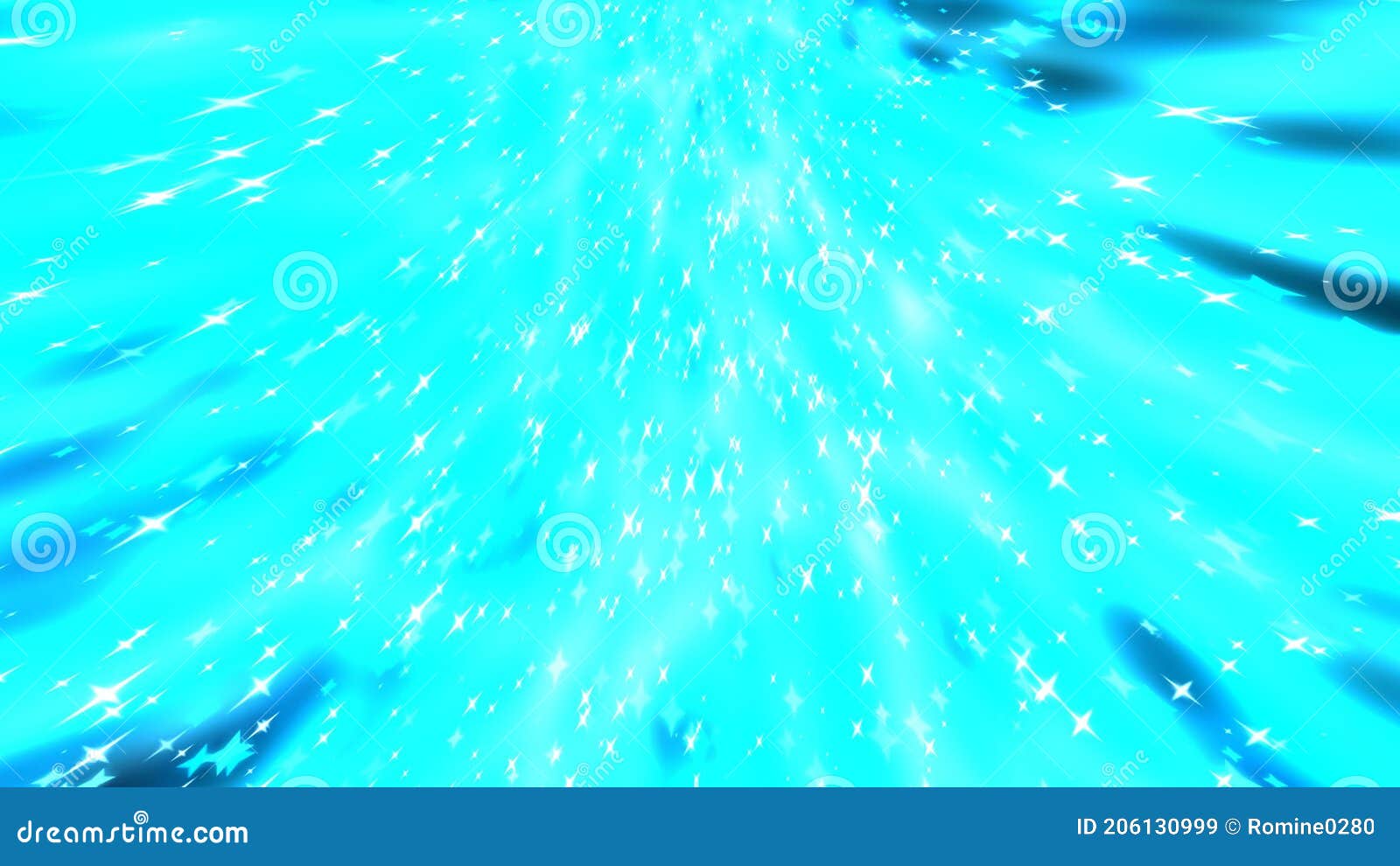 Abstract Digital Design Multiple Color Particle Effect Stock ...