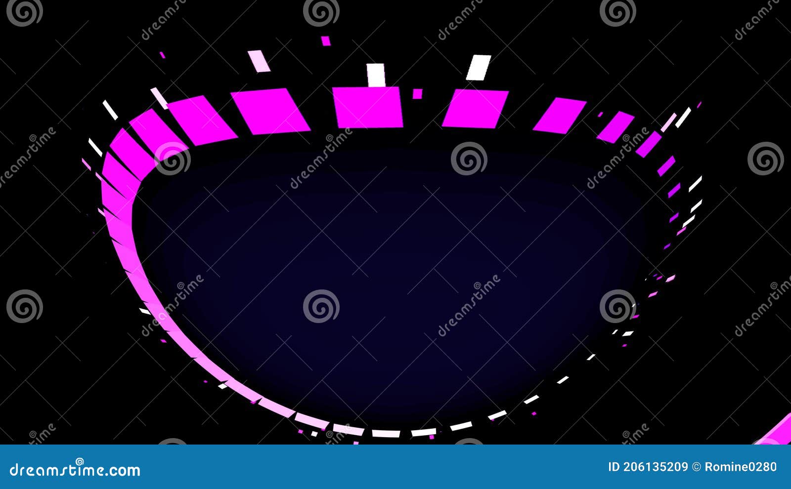 Abstract Digital Design Multiple Color Particle Effect Stock ...