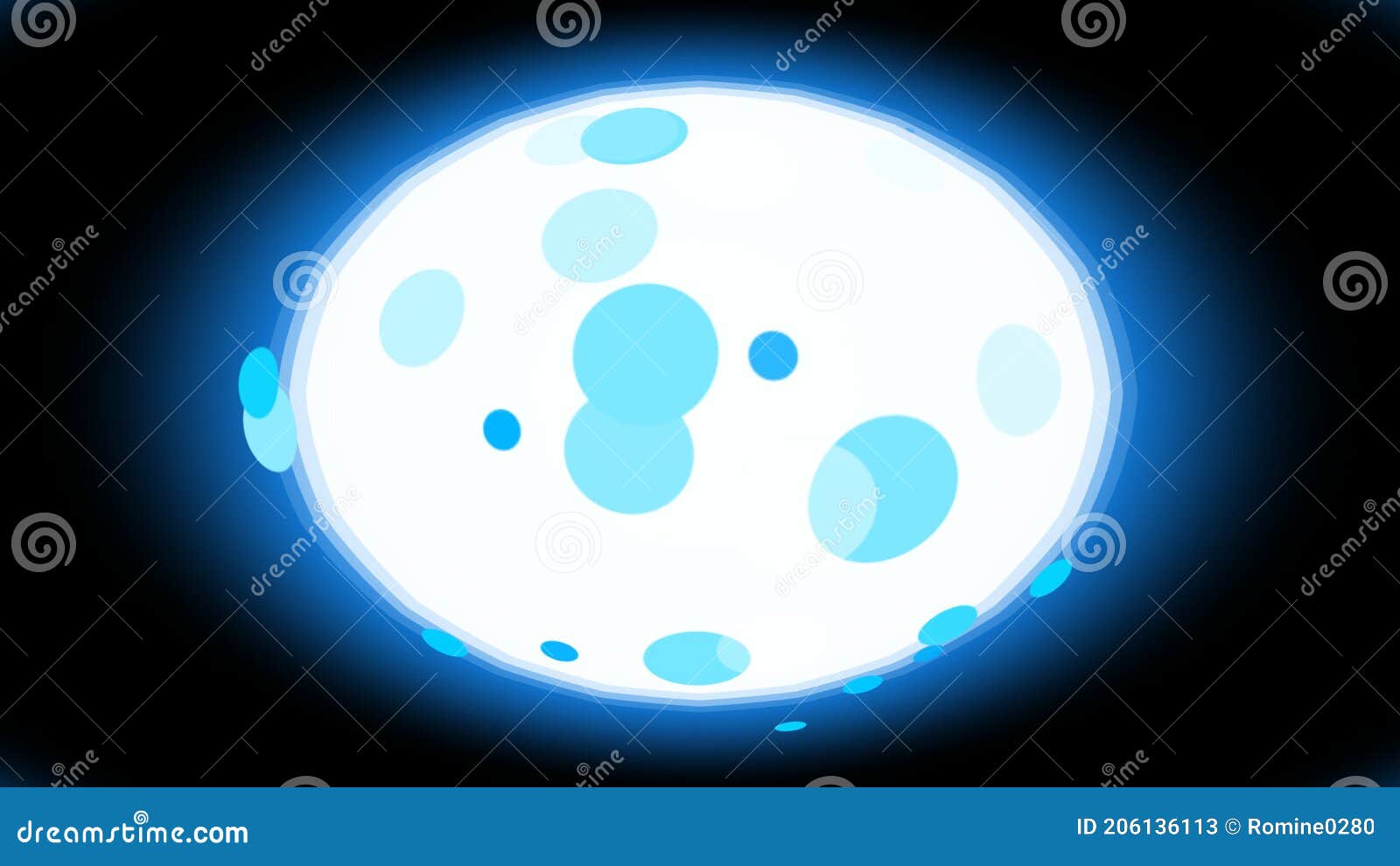 Abstract Digital Design Multiple Color Particle Effect Stock ...