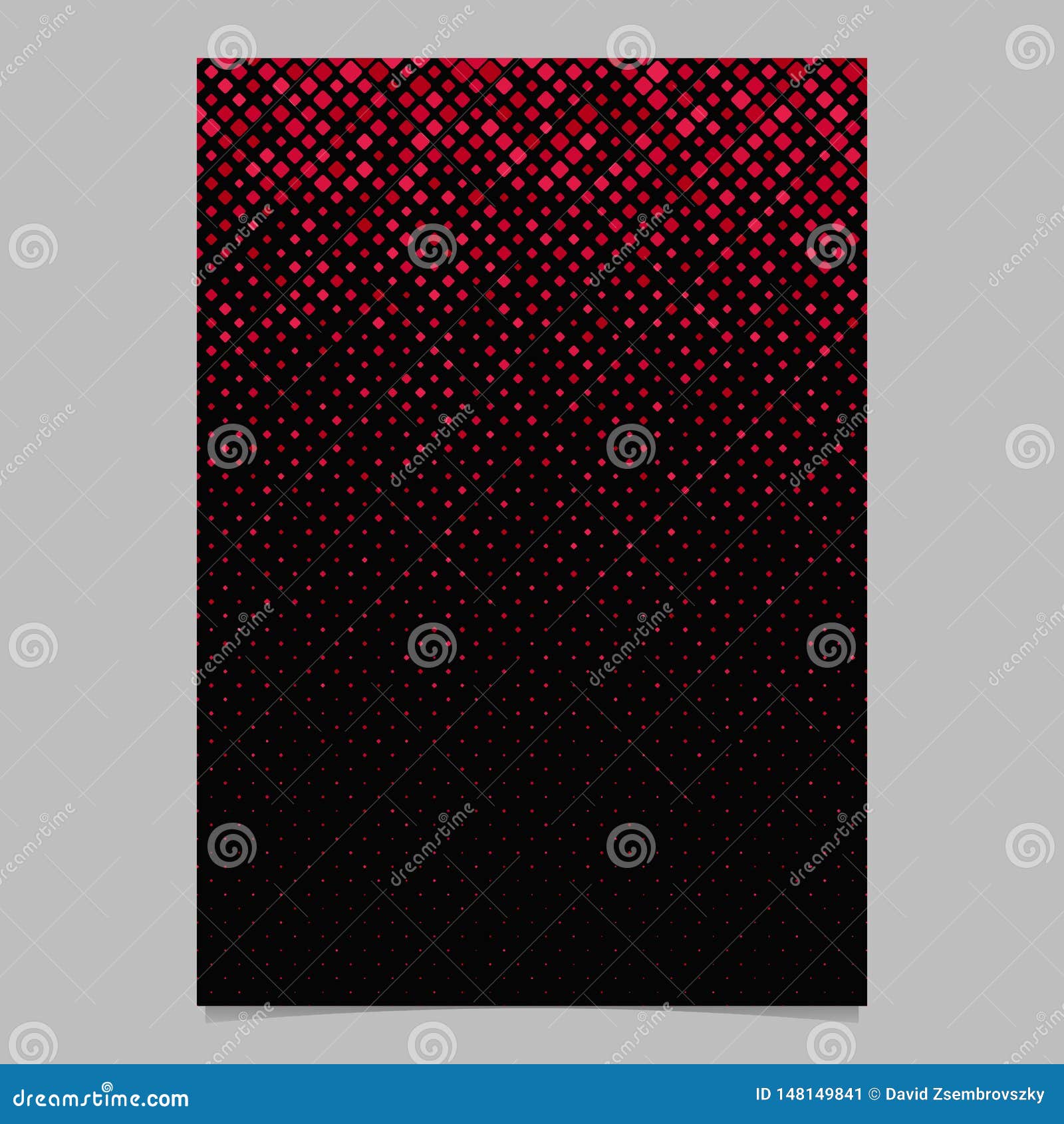 Abstract Digital Diagonal Square Pattern Poster Background Template Stock Vector - Illustration ...