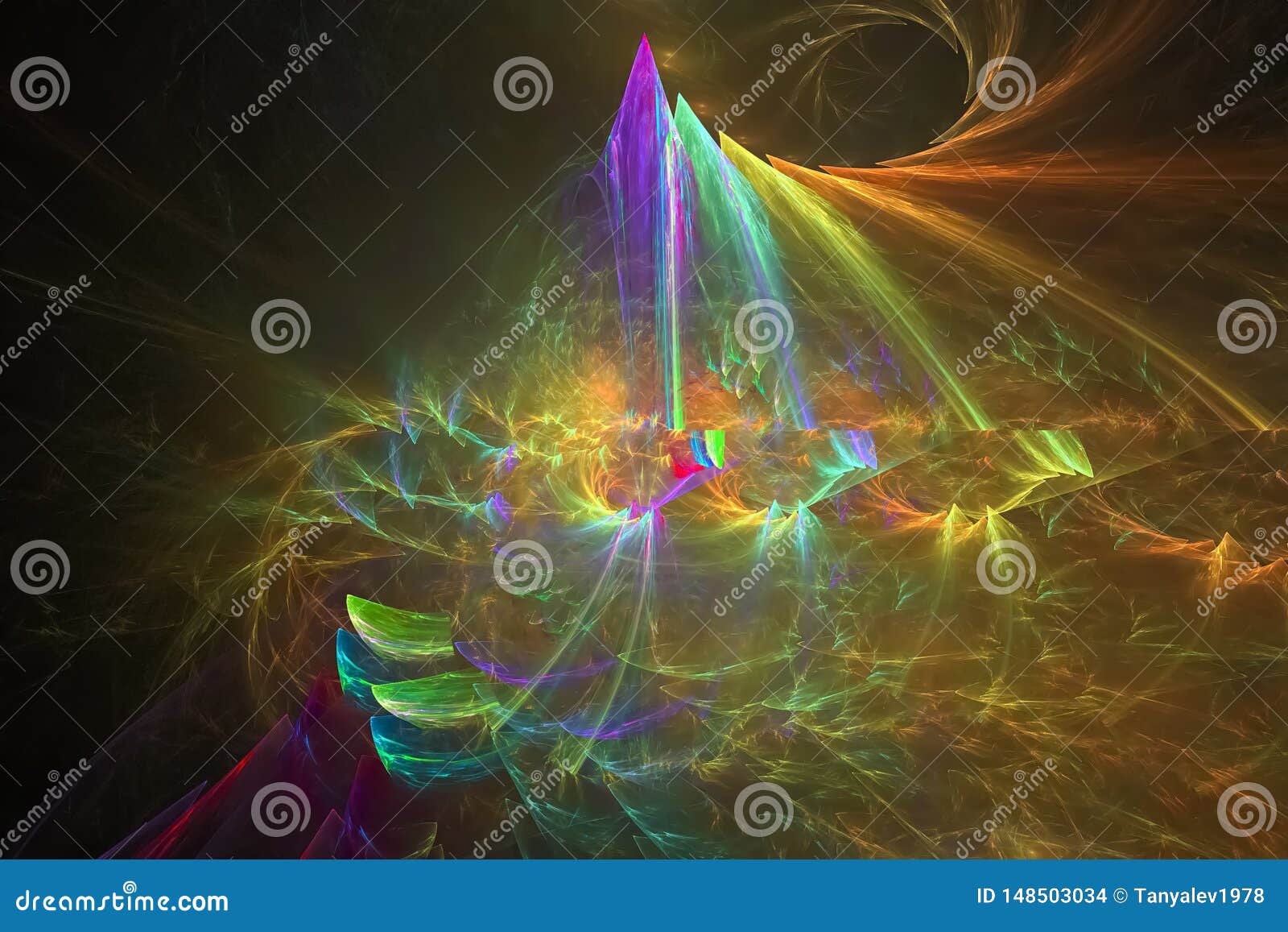Abstract Texture Creative Chaos Wave Dynamic , Design Magic Dynamic ...