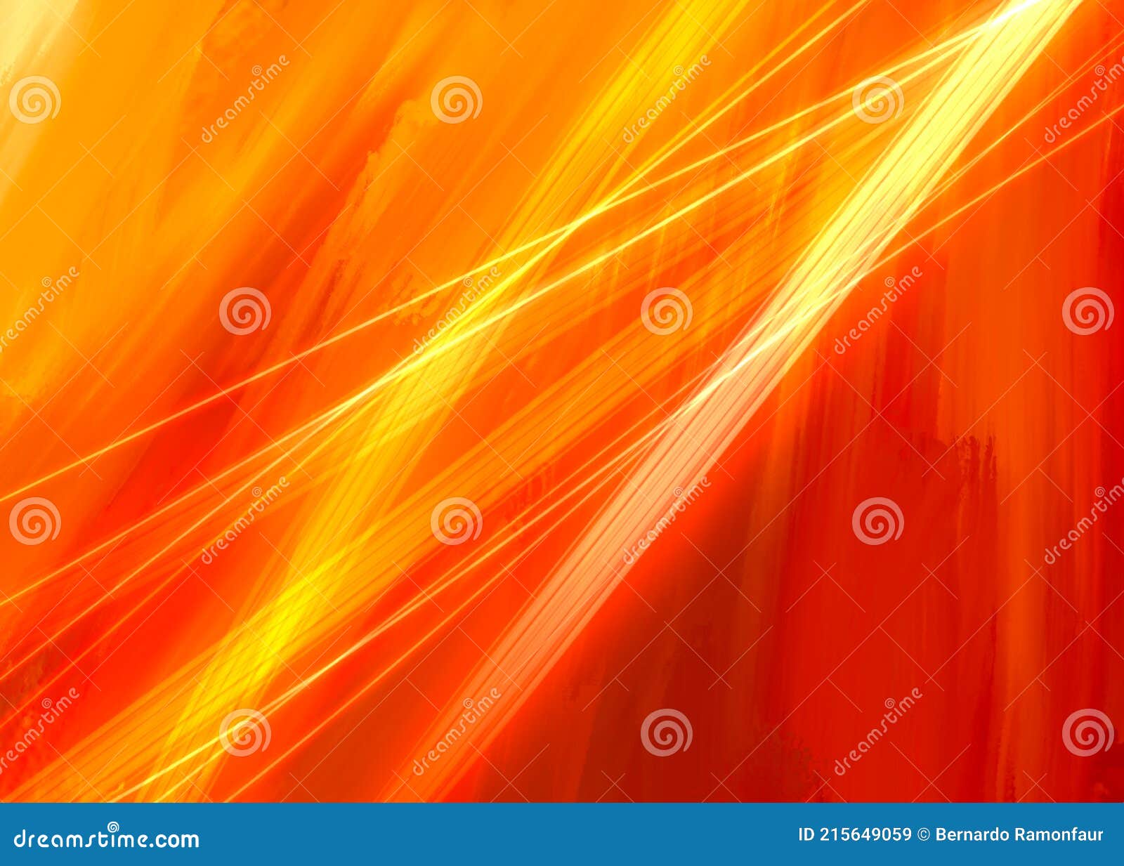 Abstract Digital Fire Flames Painting Stock Image - Image of blurred ...
